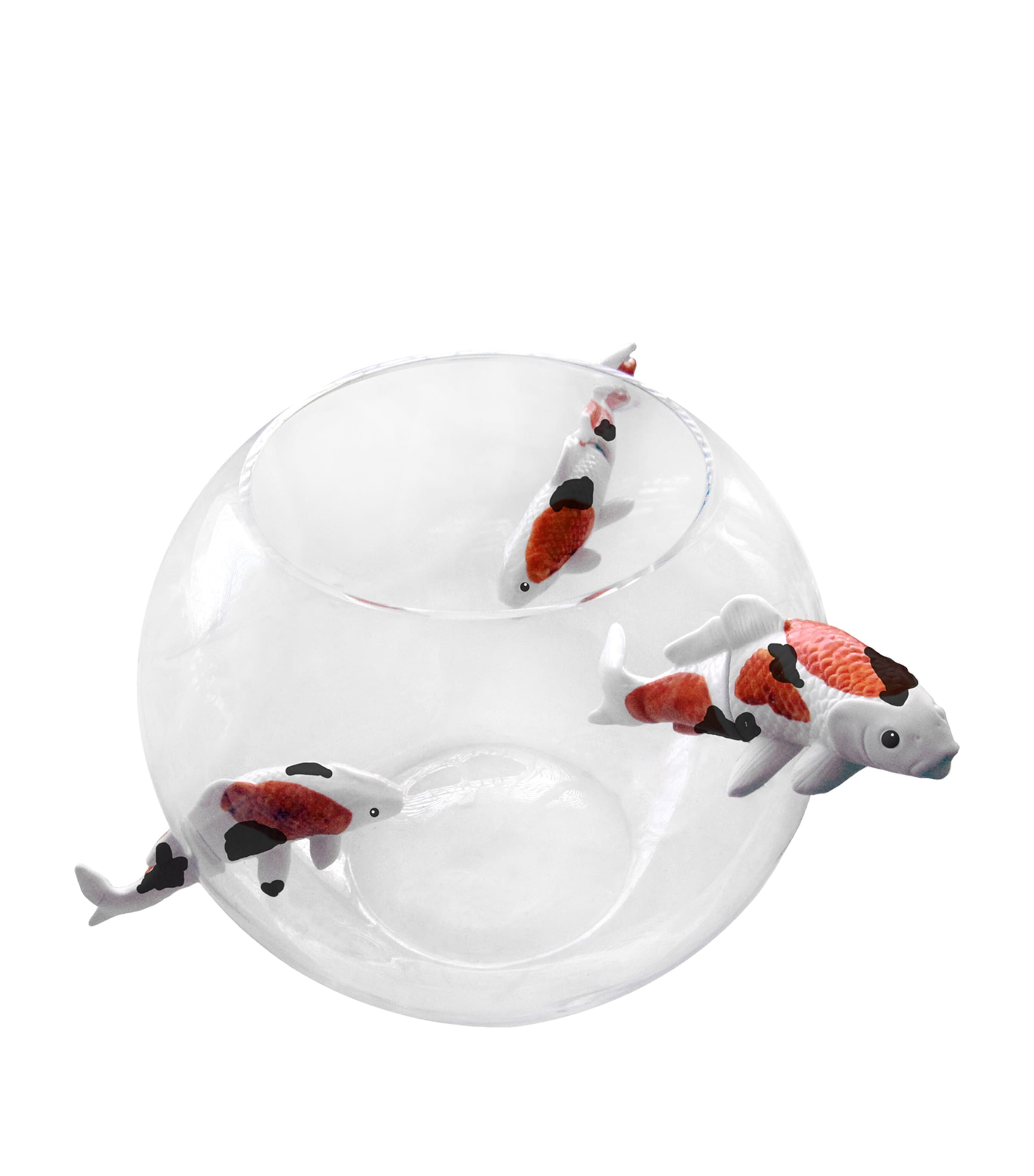 Roche Bobois Glass Fish No Limit Vase (35cm) | Harrods UK