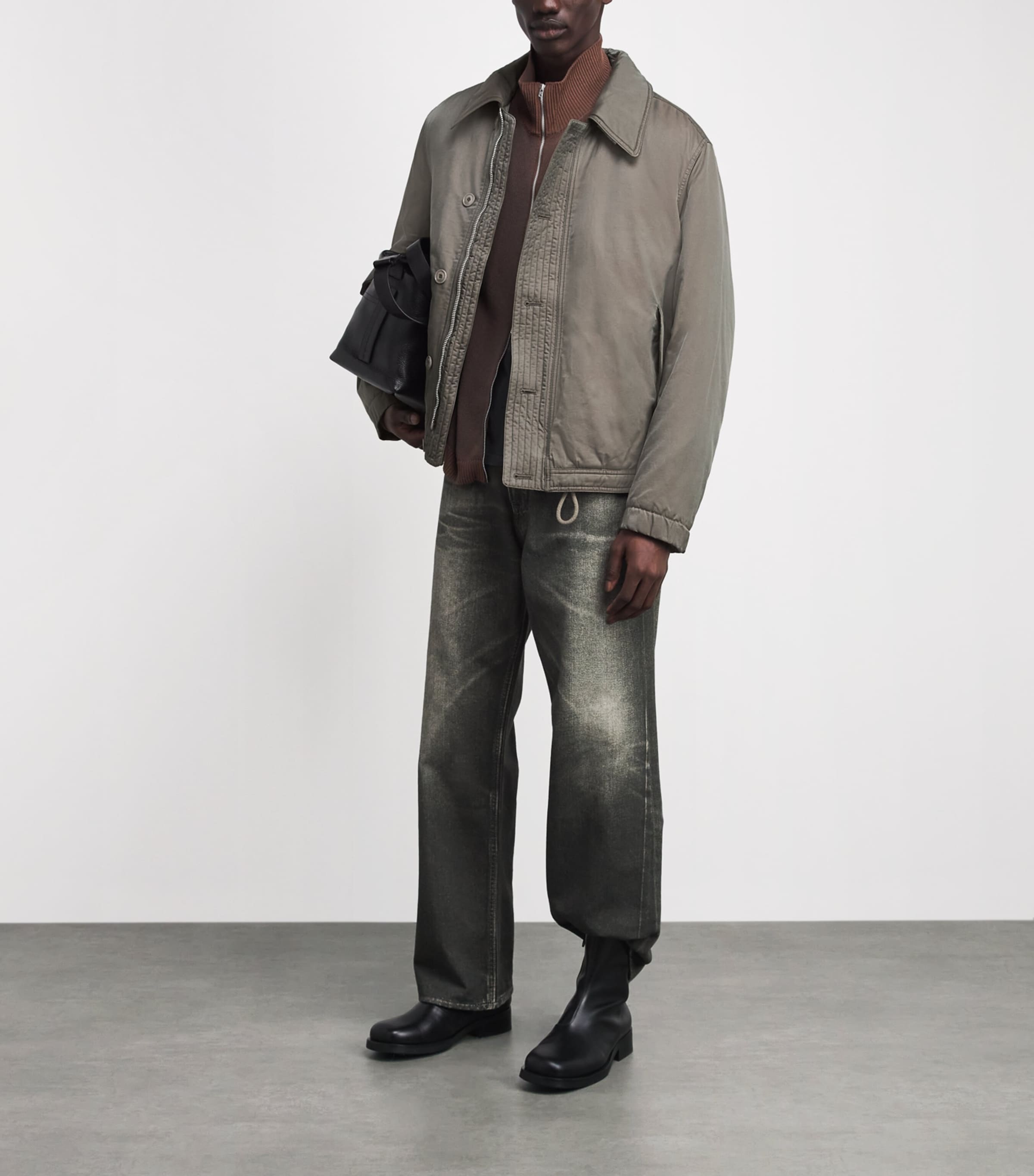 Our Legacy Green Cotton-Blend Auto Jacket | Harrods IN