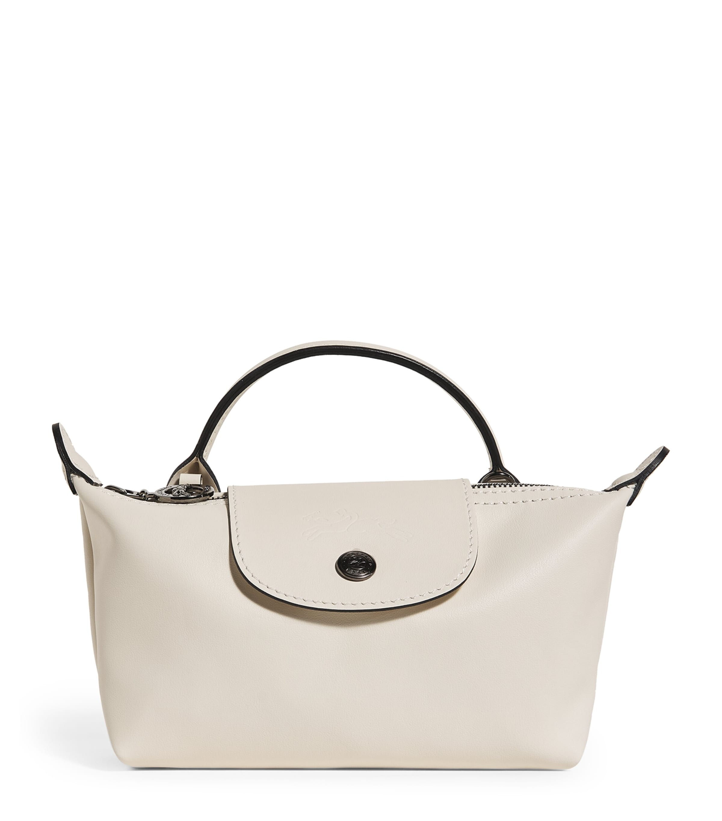 Longchamp Extra-Small Leather Le Pliage Xtra Pouch | Harrods UK