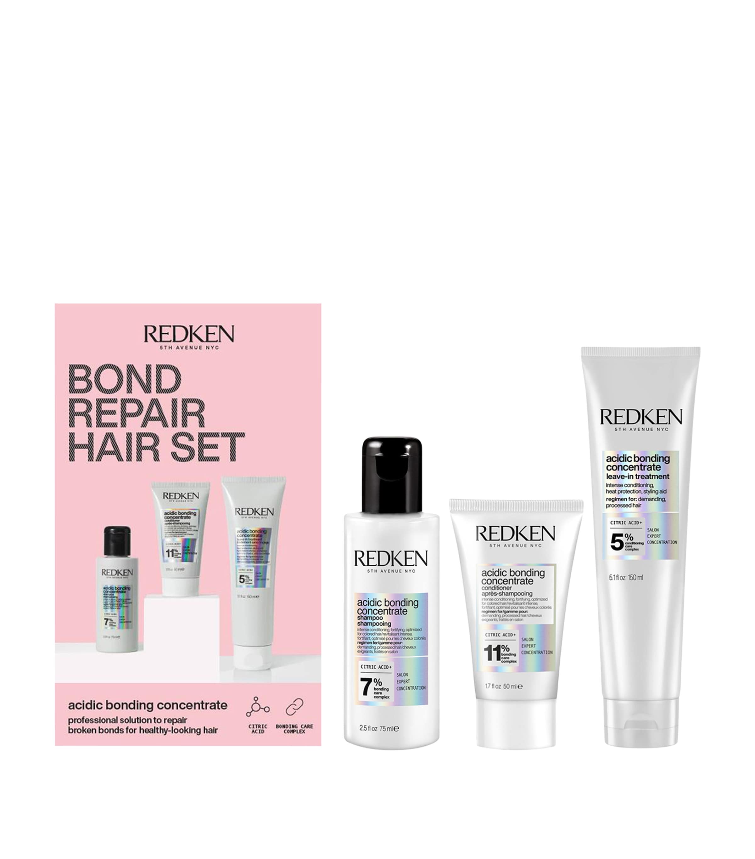 Redken Acidic Bond Repair Hair Discovery Haircare Gift Set | Harrods AT