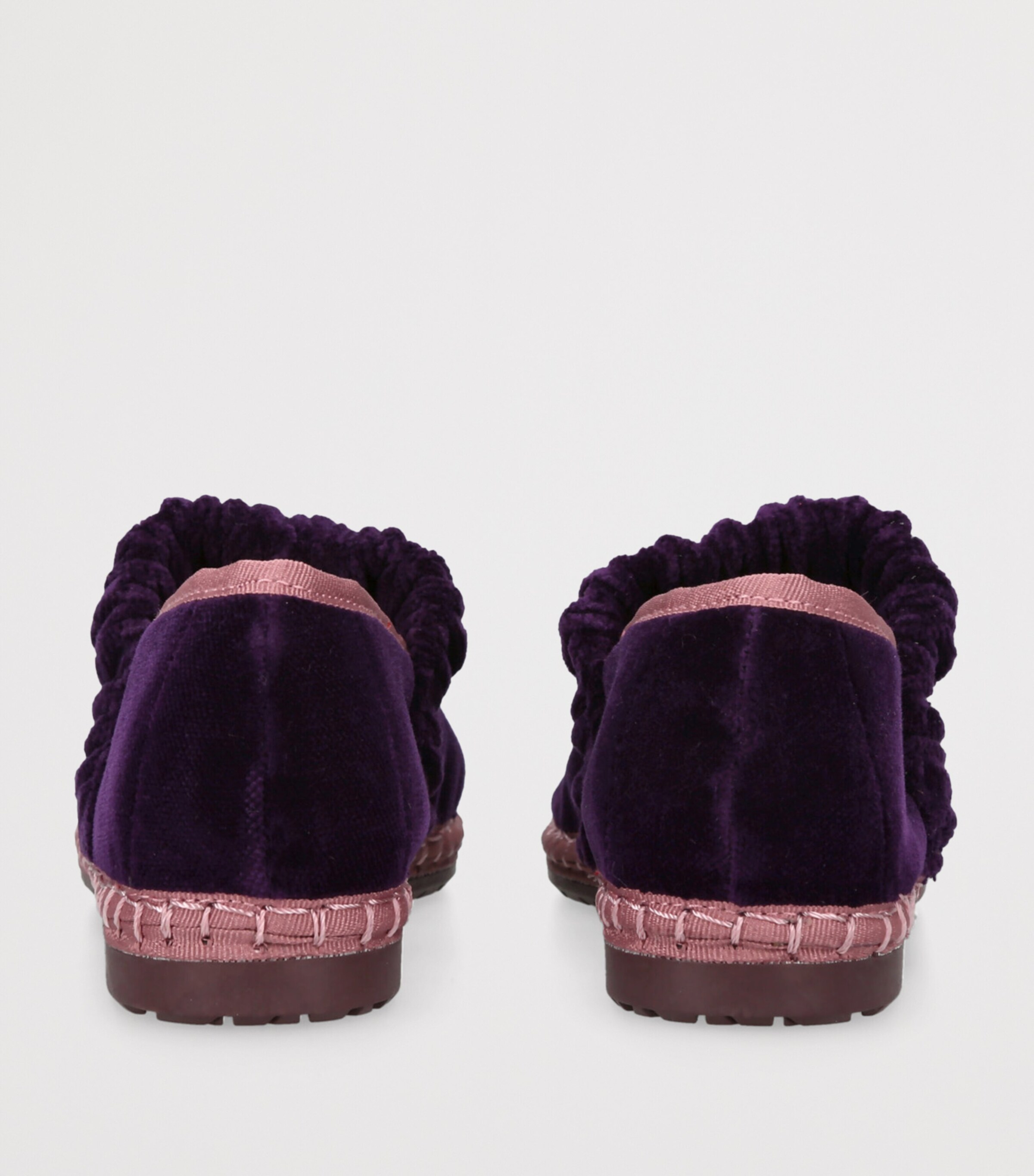 Flabelus Pink Velvet Mafalda Espadrilles | Harrods UK