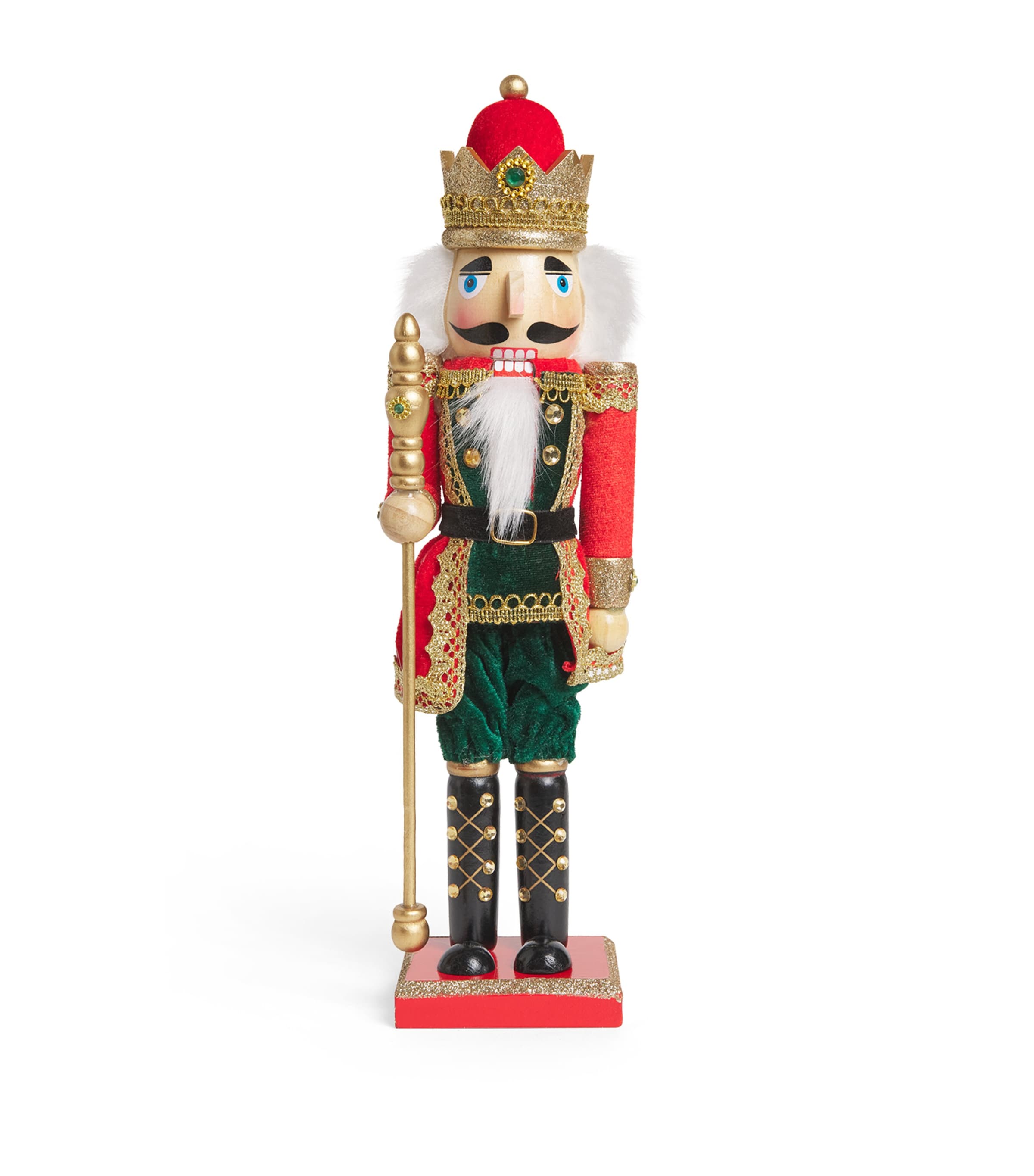 Kurt.S.Adler Wooden King Nutcracker (38cm) | Harrods US
