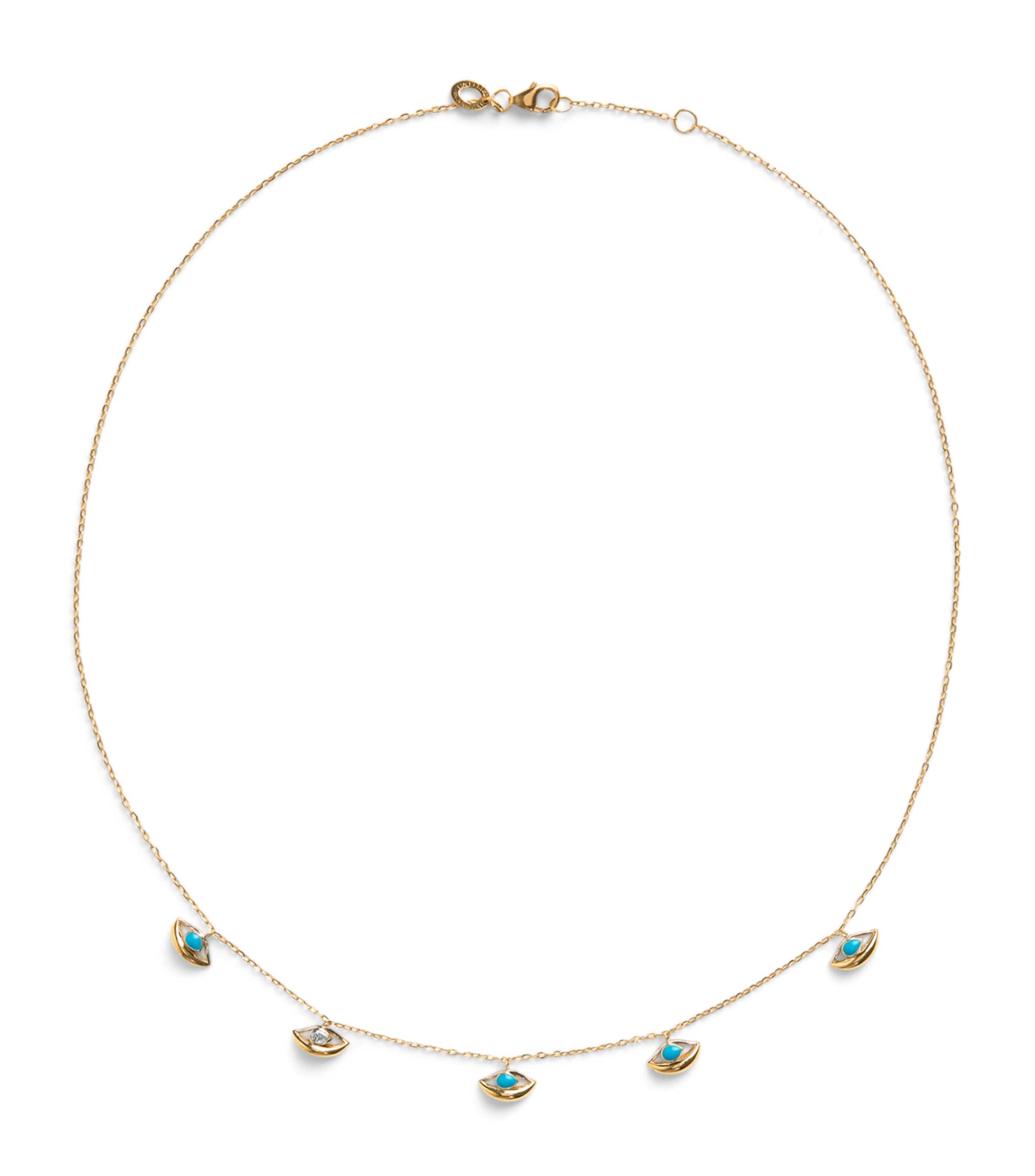 L'ATELIER NAWBAR Yellow Gold, Diamond and Turquoise N*93 Salvatore ...