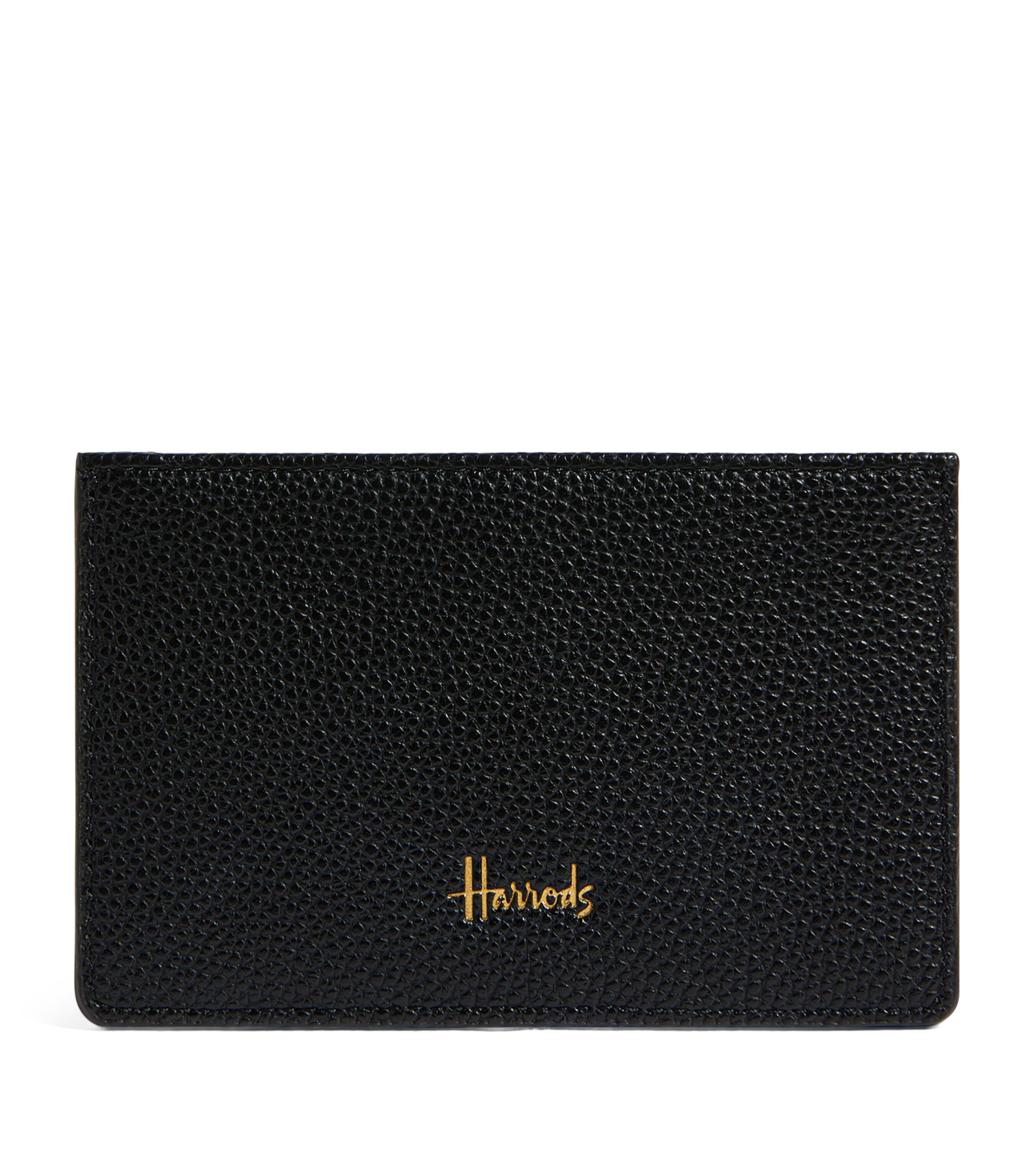 Harrods Black Oxford Card Holder | Harrods UK