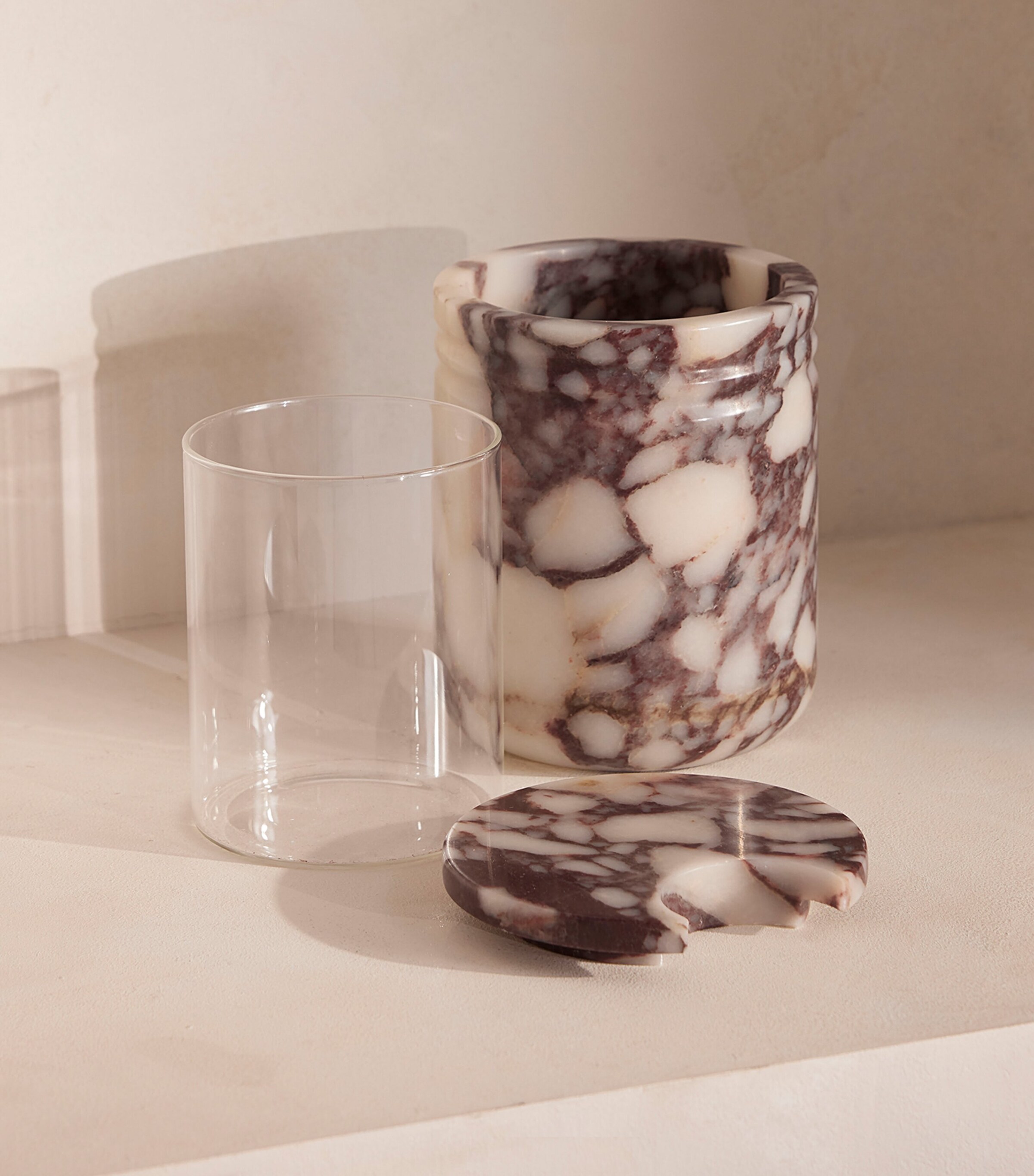 Soho Home Marble Palazzo Lidded Ice Bucket (18cm) | Harrods US