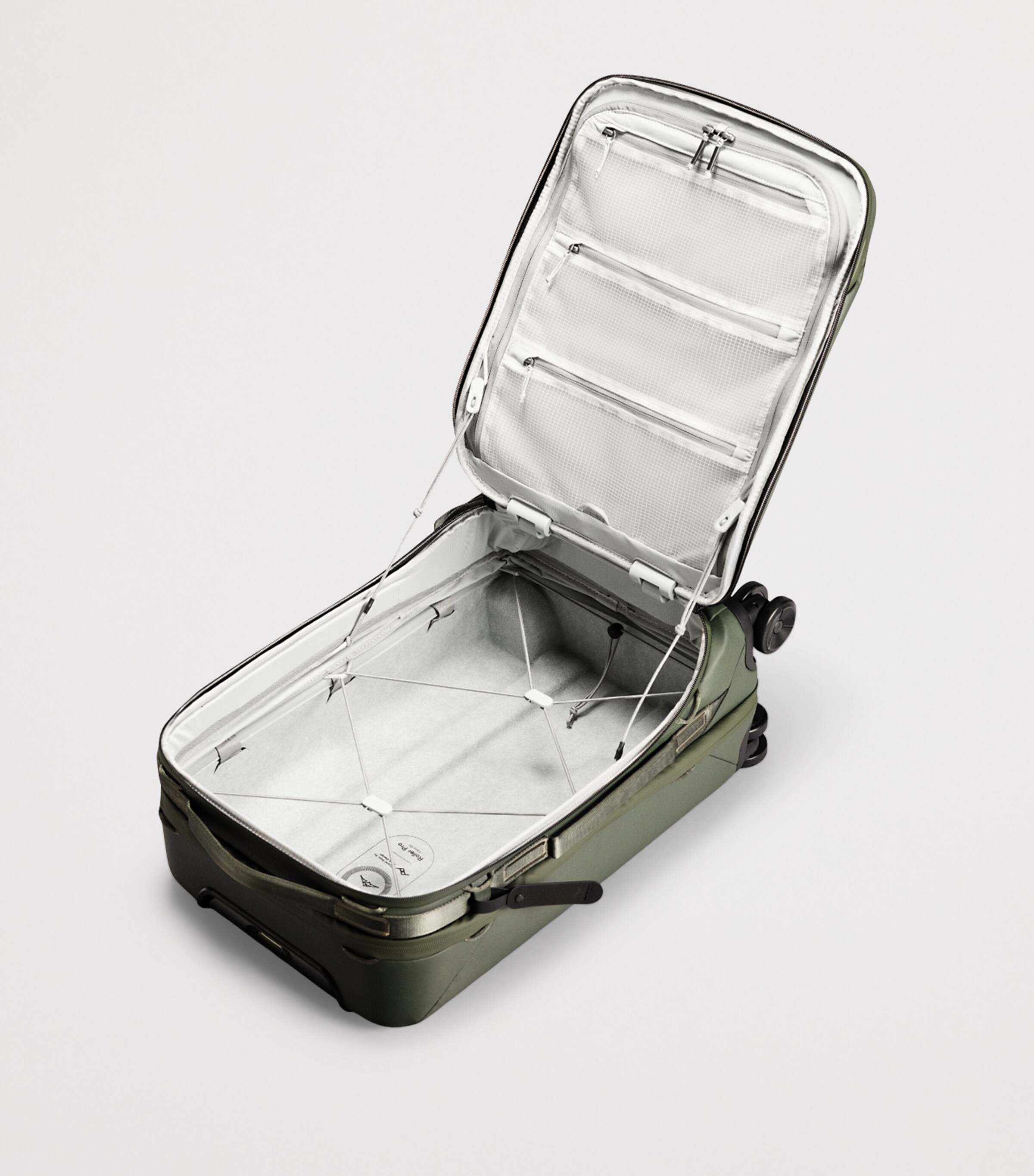 Peak Design Green Roller Pro Hard Cabin Suitcase (55cm) | Harrods UK