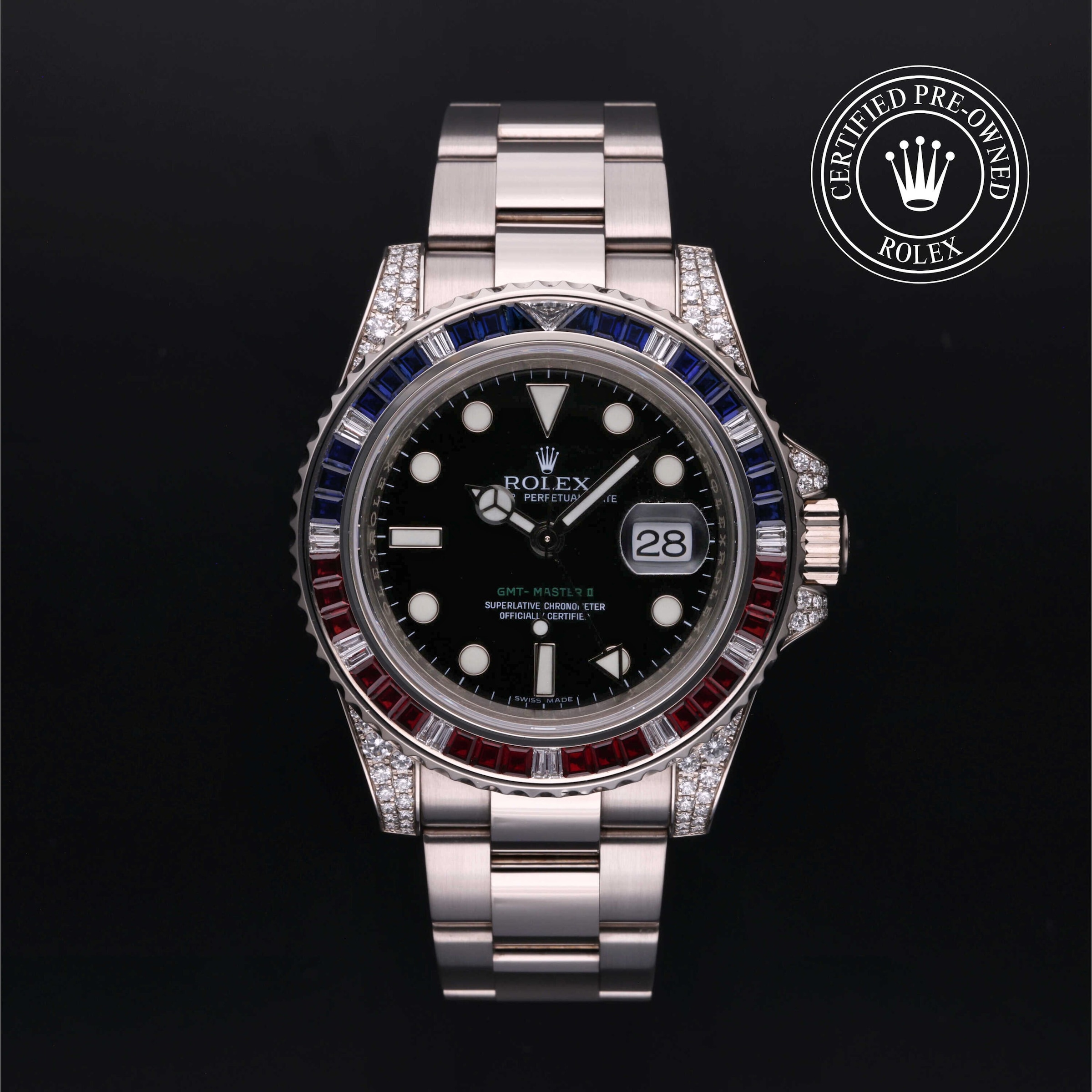 Rolex Certified Pre-Owned Oyster Perpetual GMT-Master II, 40mm, 18ct ...