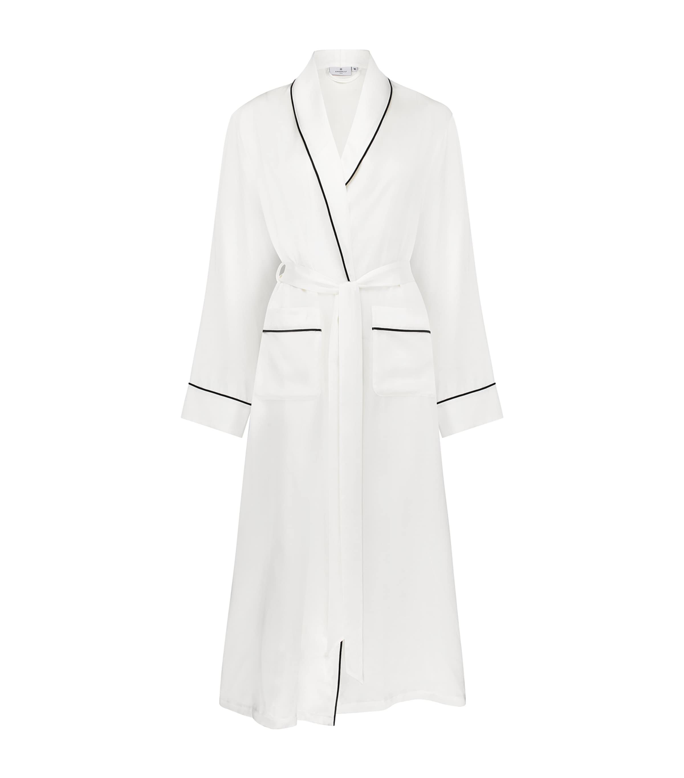 Gingerlily Medium Mulberry Silk Dressing Gown | Harrods SA