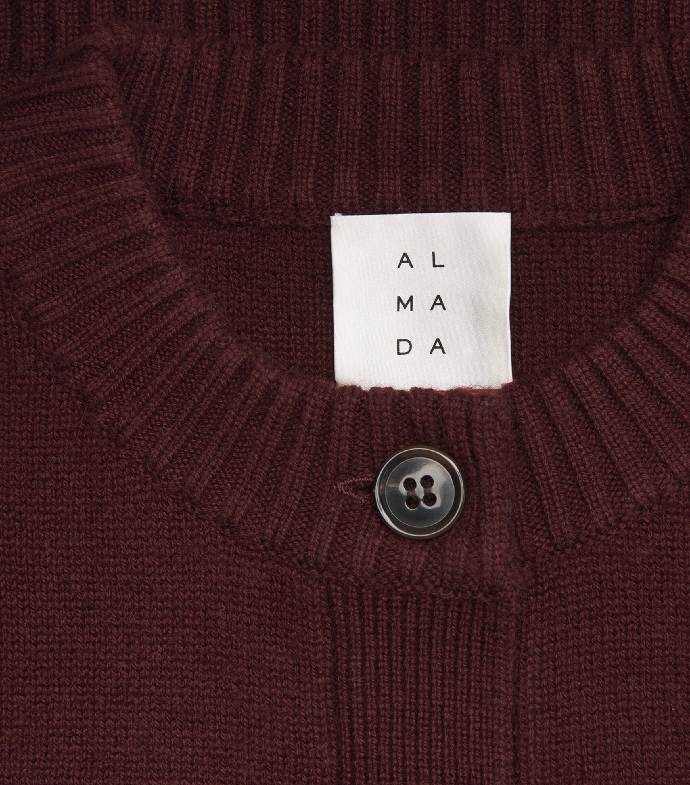 Almada Label Burgundy Wool-Cashmere Zozo Cardigan | Harrods HK