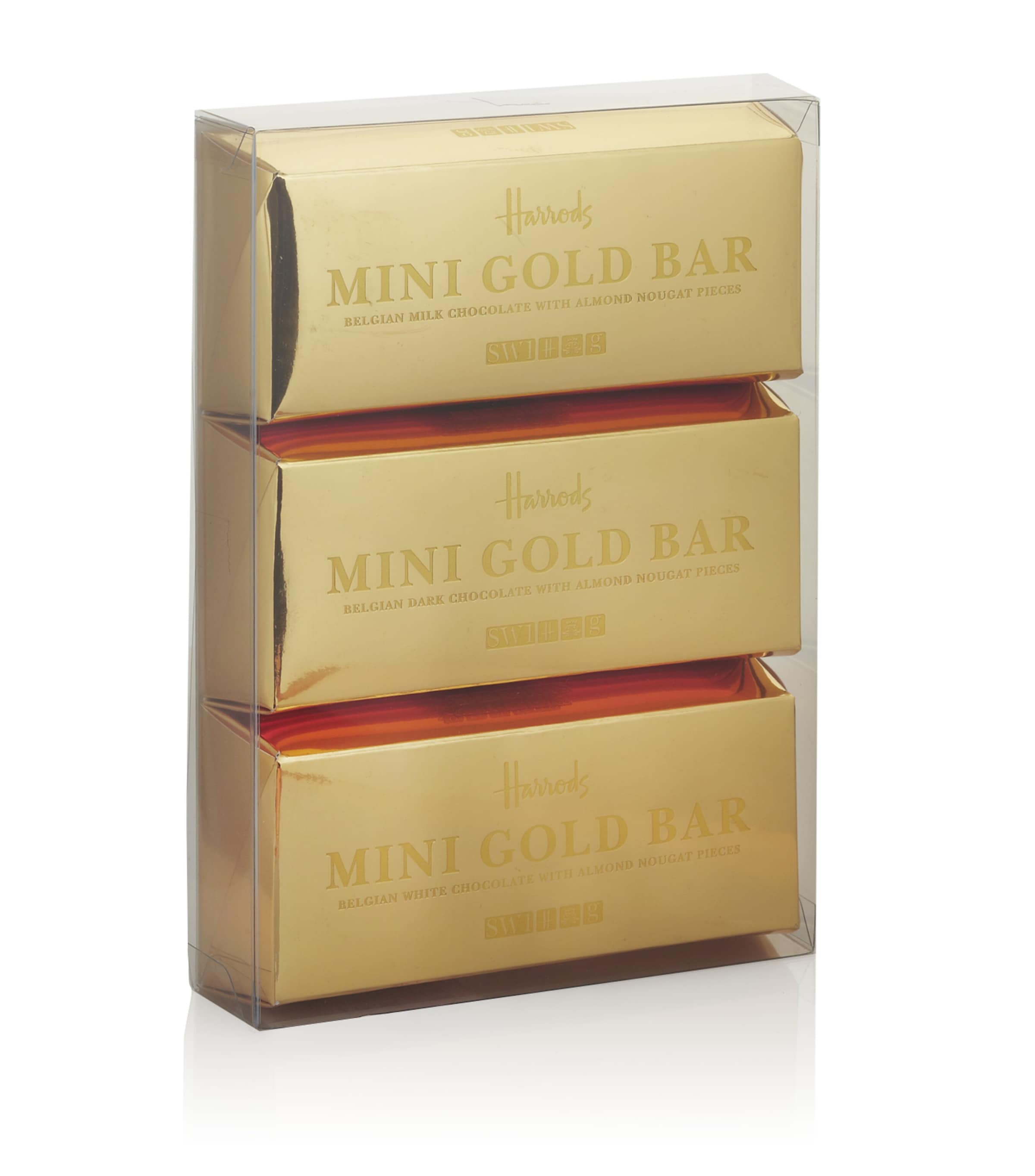 Harrods Mini Gold Bars (3 x 100g) | Harrods UK