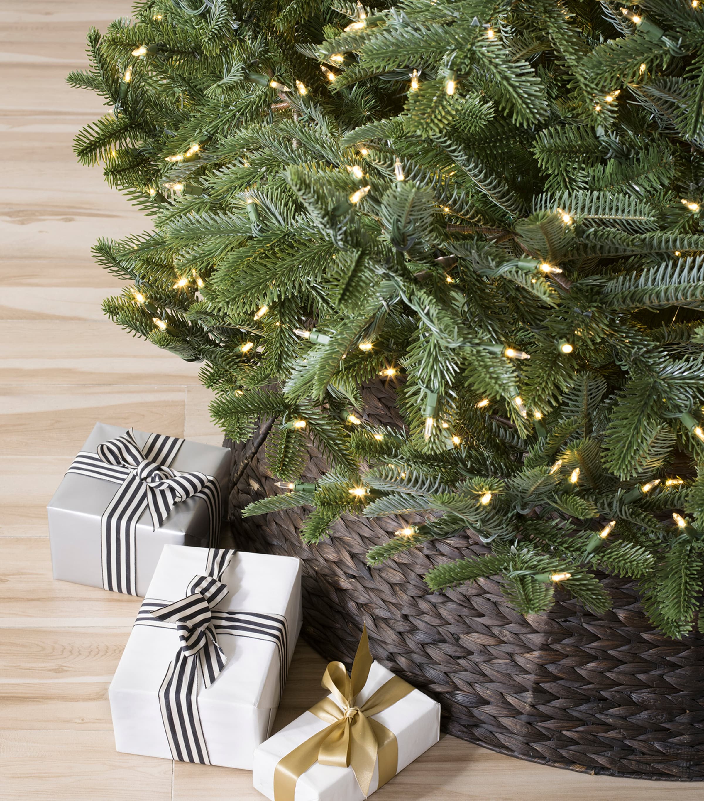 BALSAM HILL BH Nordmann Fir Clear LED Green Tree (8ft) | Harrods IT