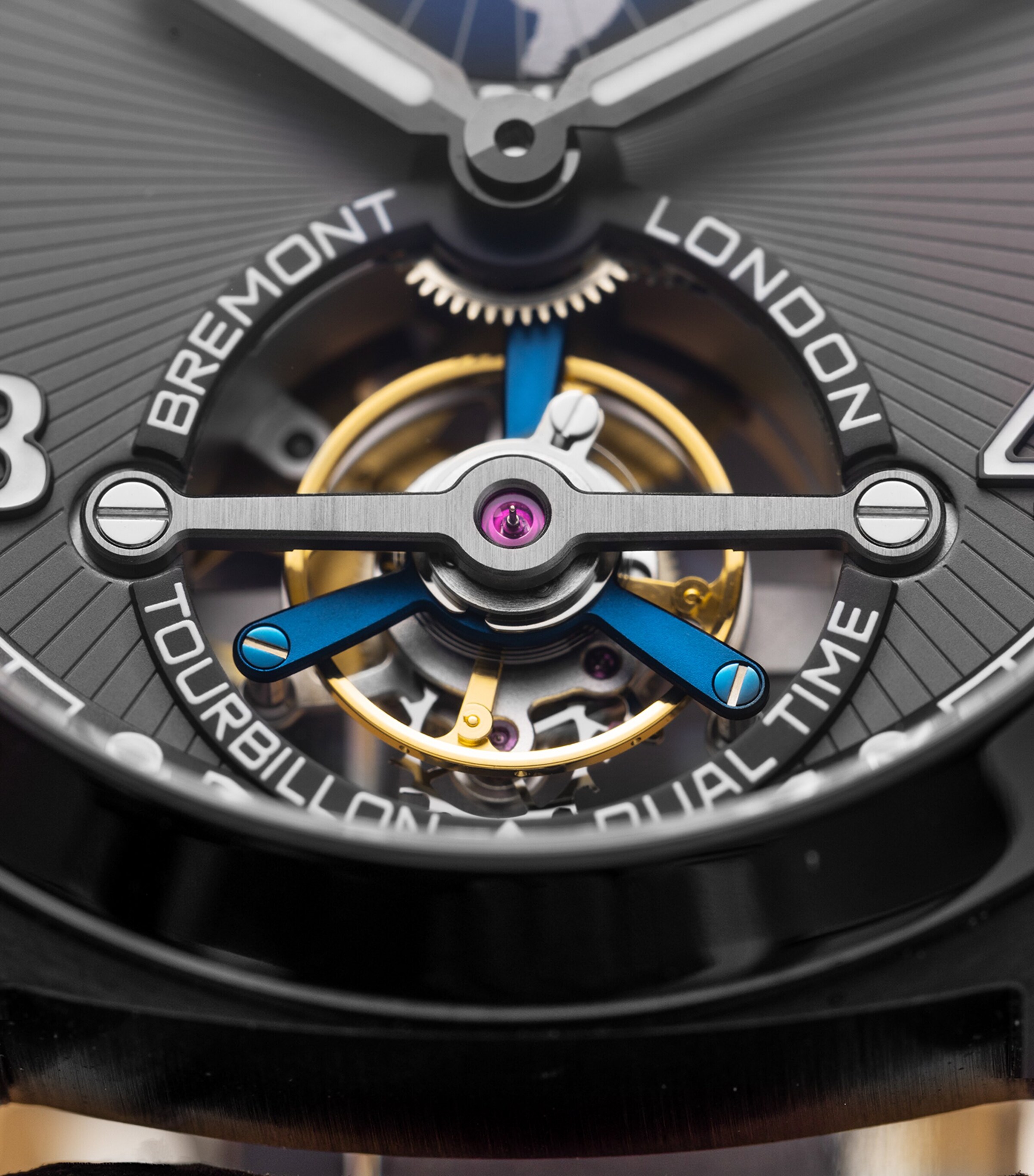 Bremont Titanium Terra Nova Dual-Time Tourbillon Watch 42.5mm | Harrods UK