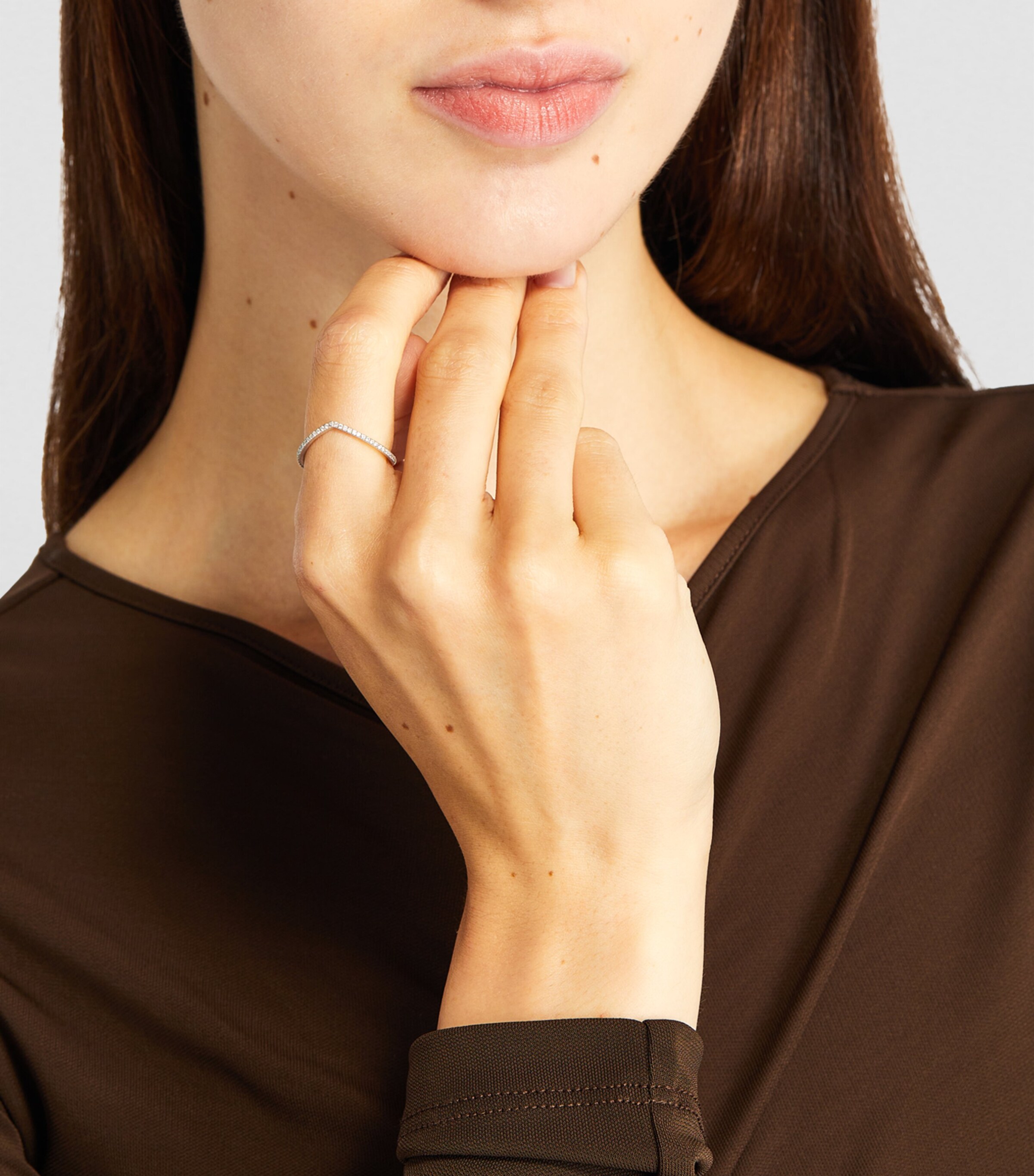 Eva Fehren Plantinum and Diamond Private Ring | Harrods US