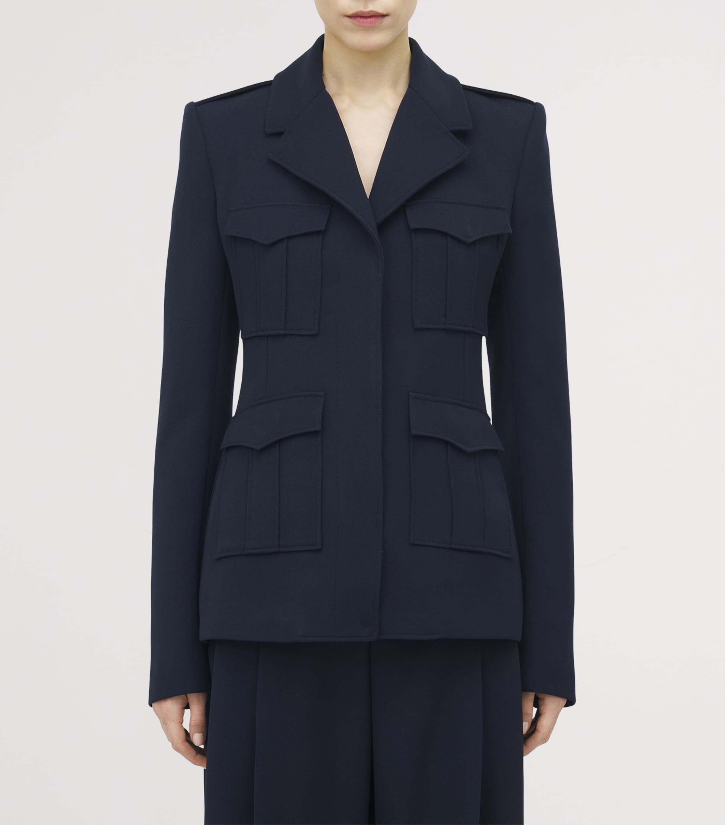 McQueen Wool Uniform Jacket | Harrods UK