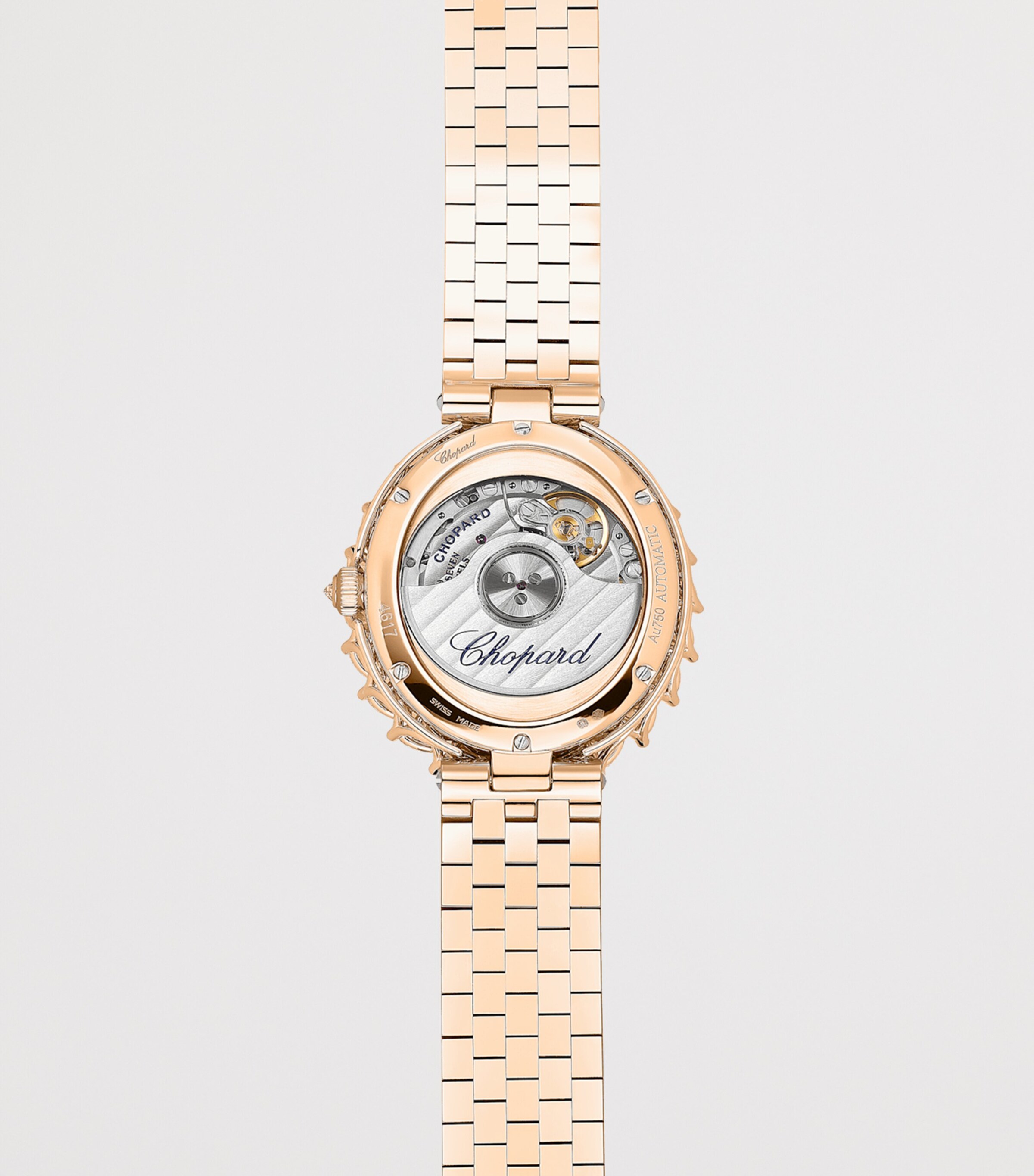 Chopard Rose Gold and Diamond L'Heure du Diamant Watch 30mm | Harrods AU