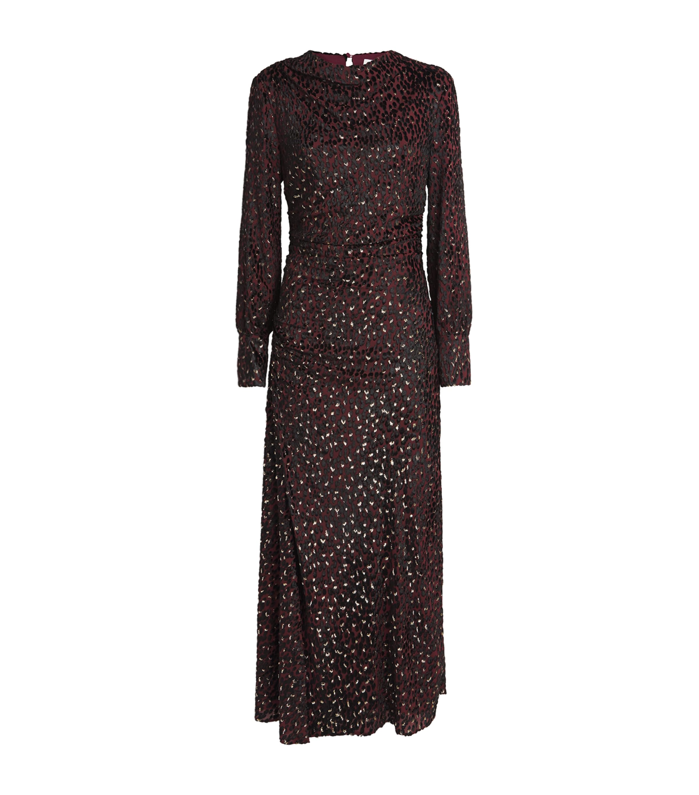 Simkhai Red Draped Ashby Maxi Dress | Harrods UK
