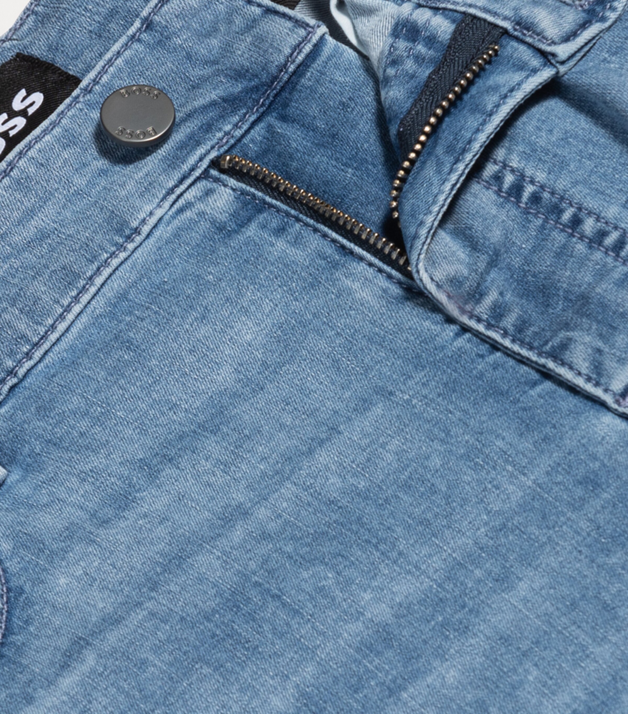BOSS Blue Maine Straight Jeans | Harrods UK