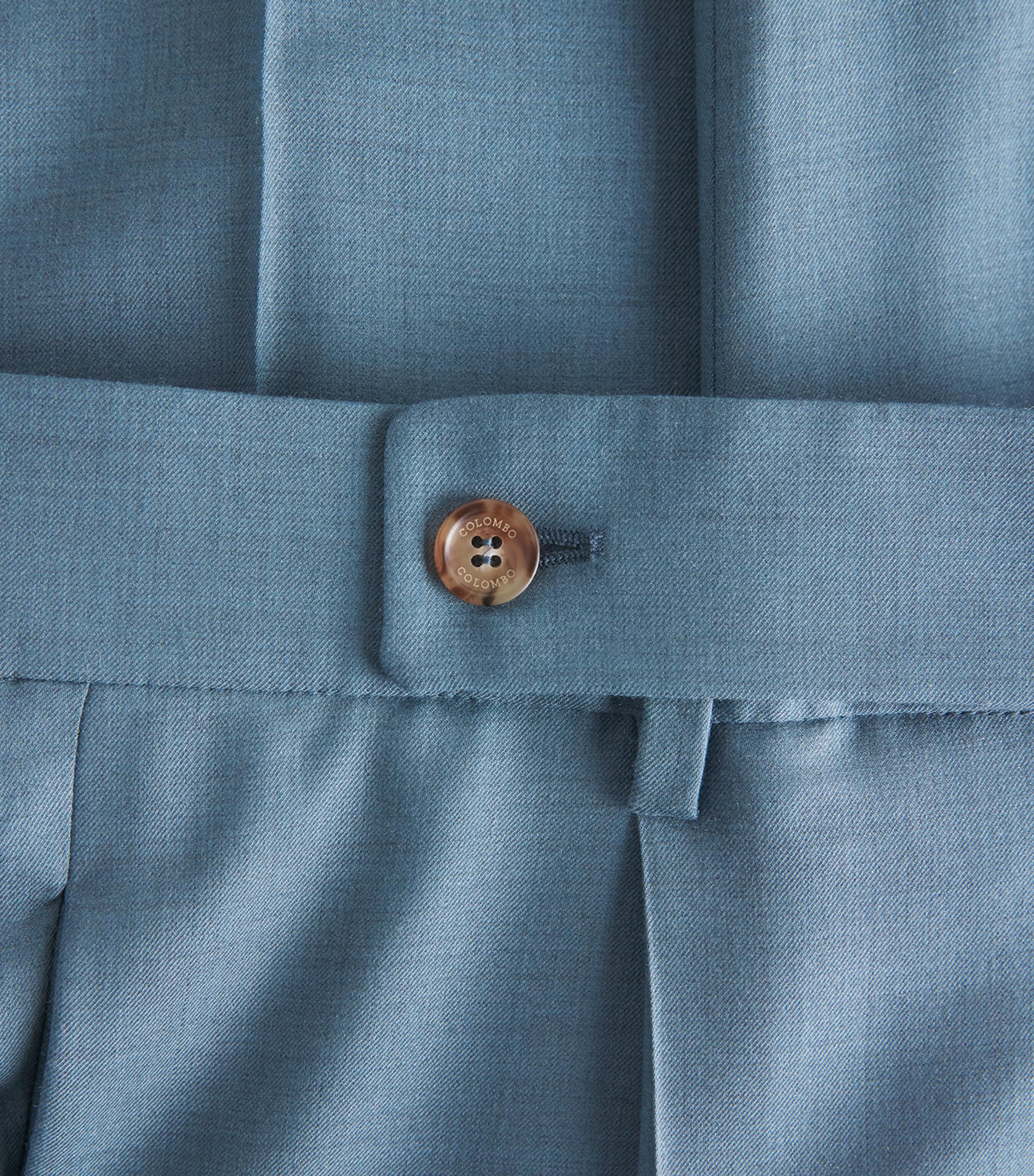 Colombo Blue Cashmere Suit Trousers | Harrods CA