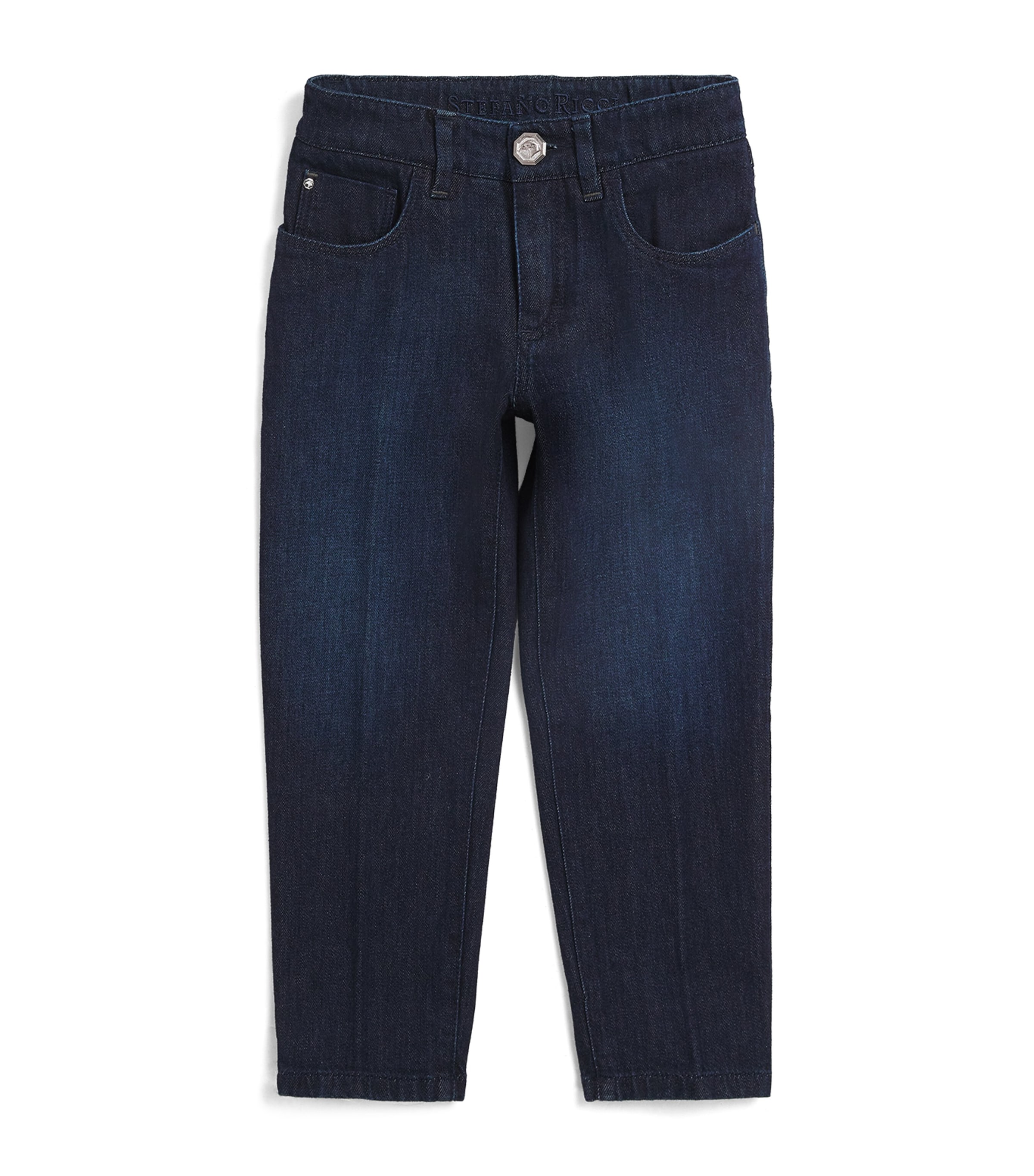 Stefano Ricci Kids Navy Straight Jeans (4-16 Years) | Harrods CA