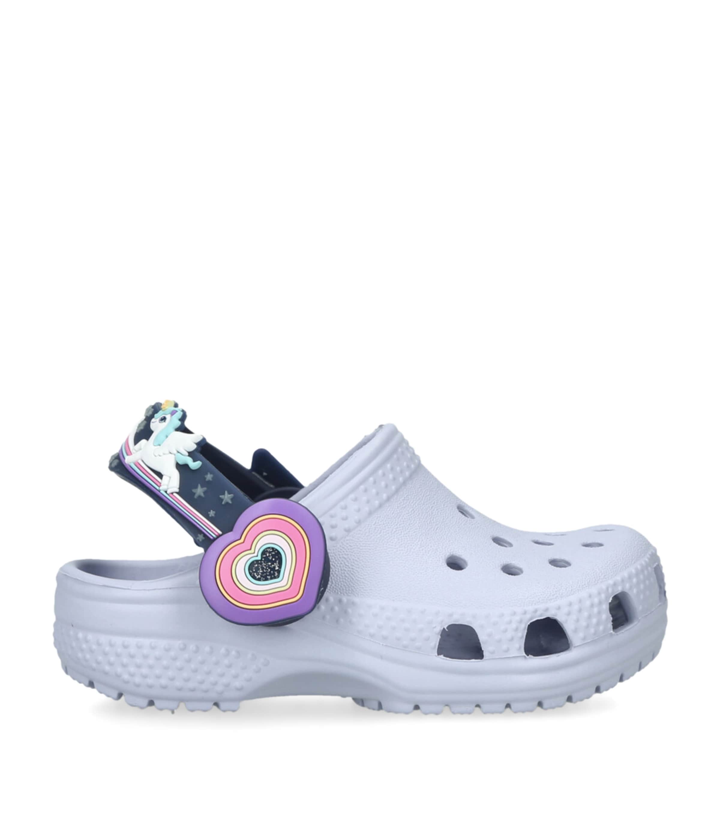 CROCS KIDS Purple Classic Imagination Lights Clogs | Harrods CA