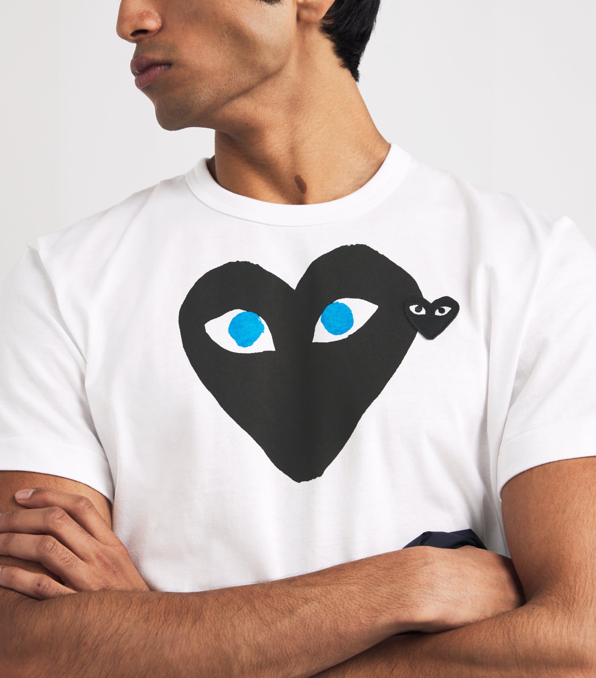 Comme Des Garçons Play Black Heart Logo T-Shirt | Harrods AE