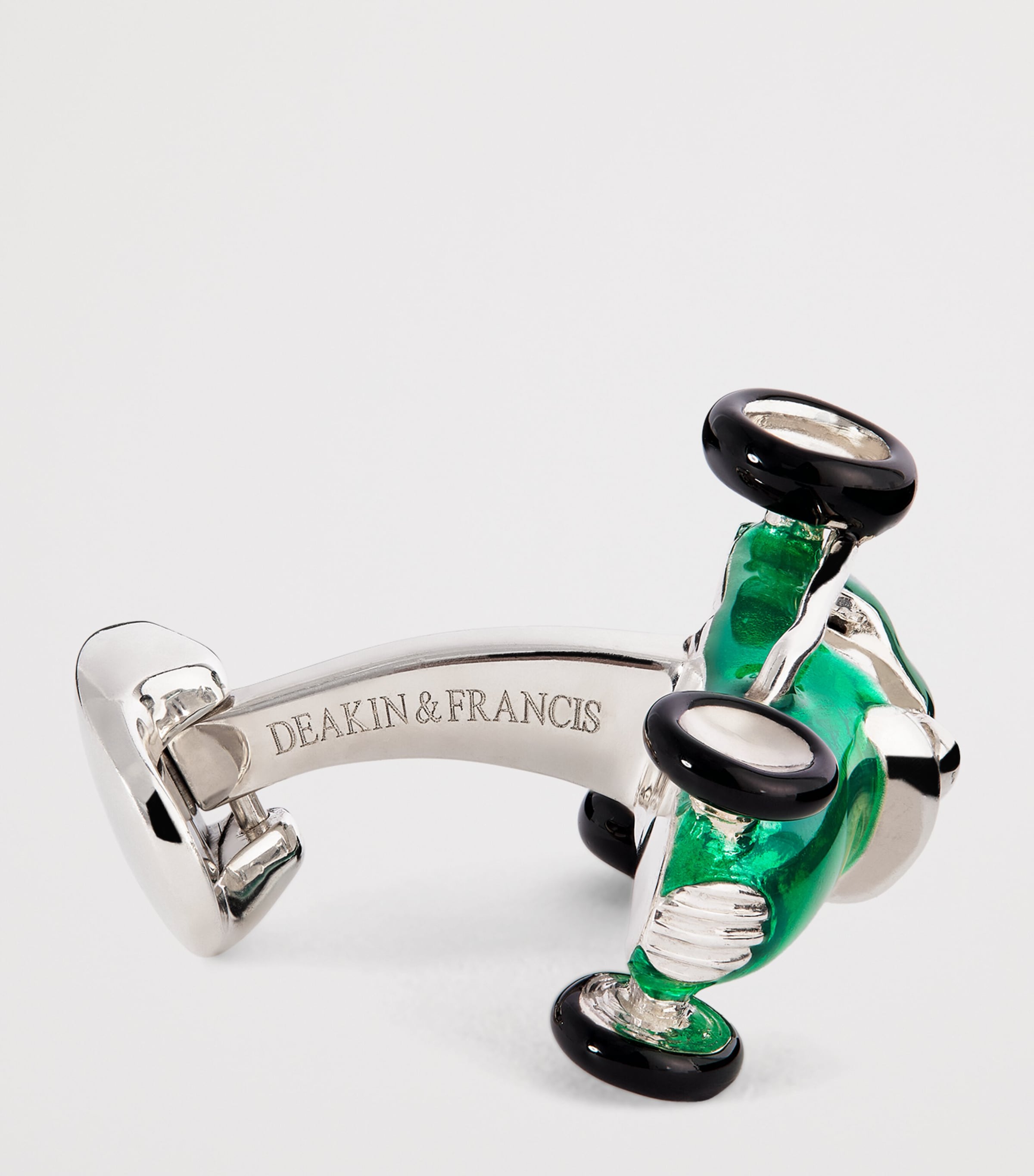Deakin & Francis Sterling Silver Racing Car Cufflinks Deakin & Francis Sterling Silver Racing Car Cufflinks