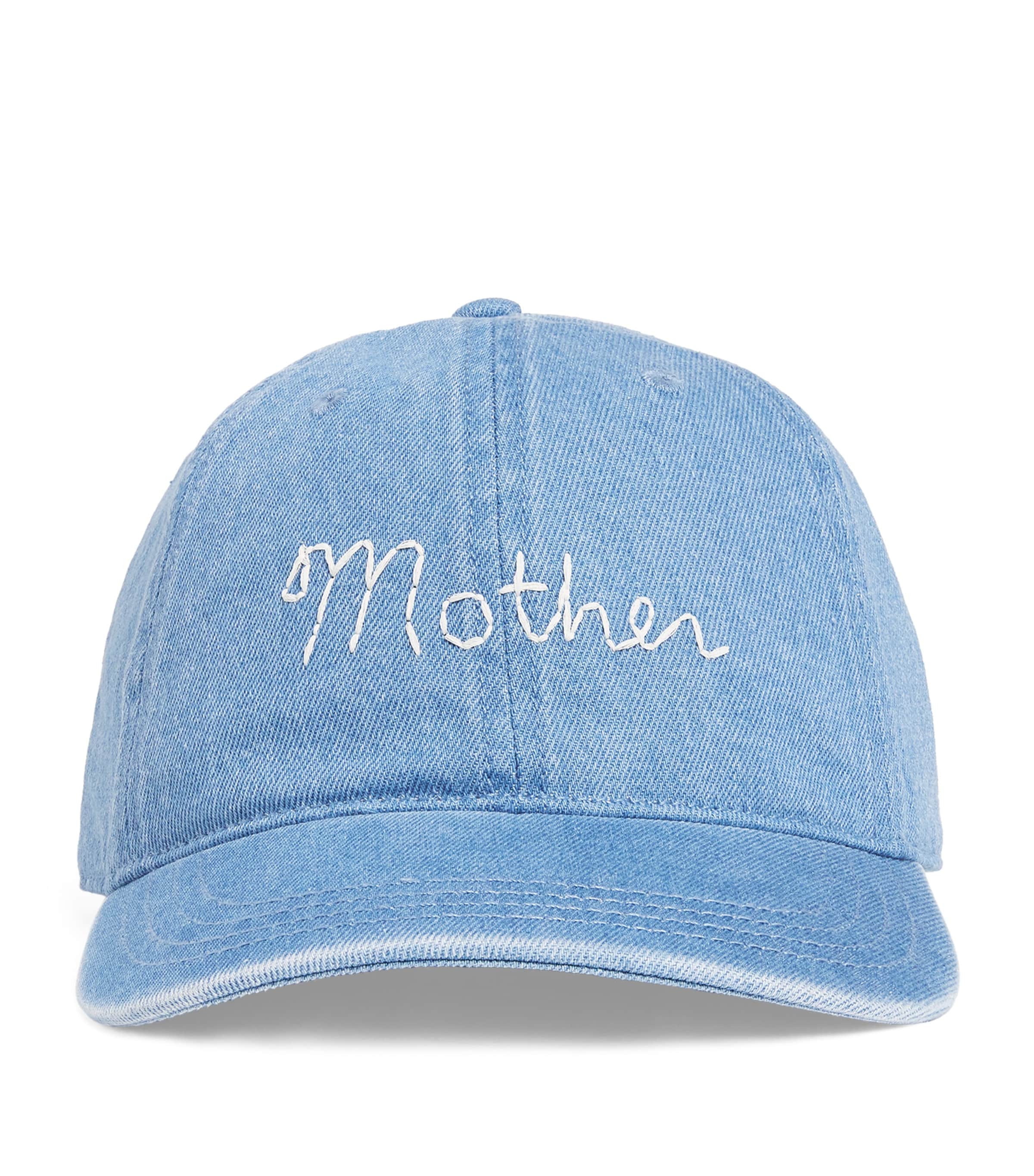 MOTHER Blue Denim Mother Cap | Harrods AU
