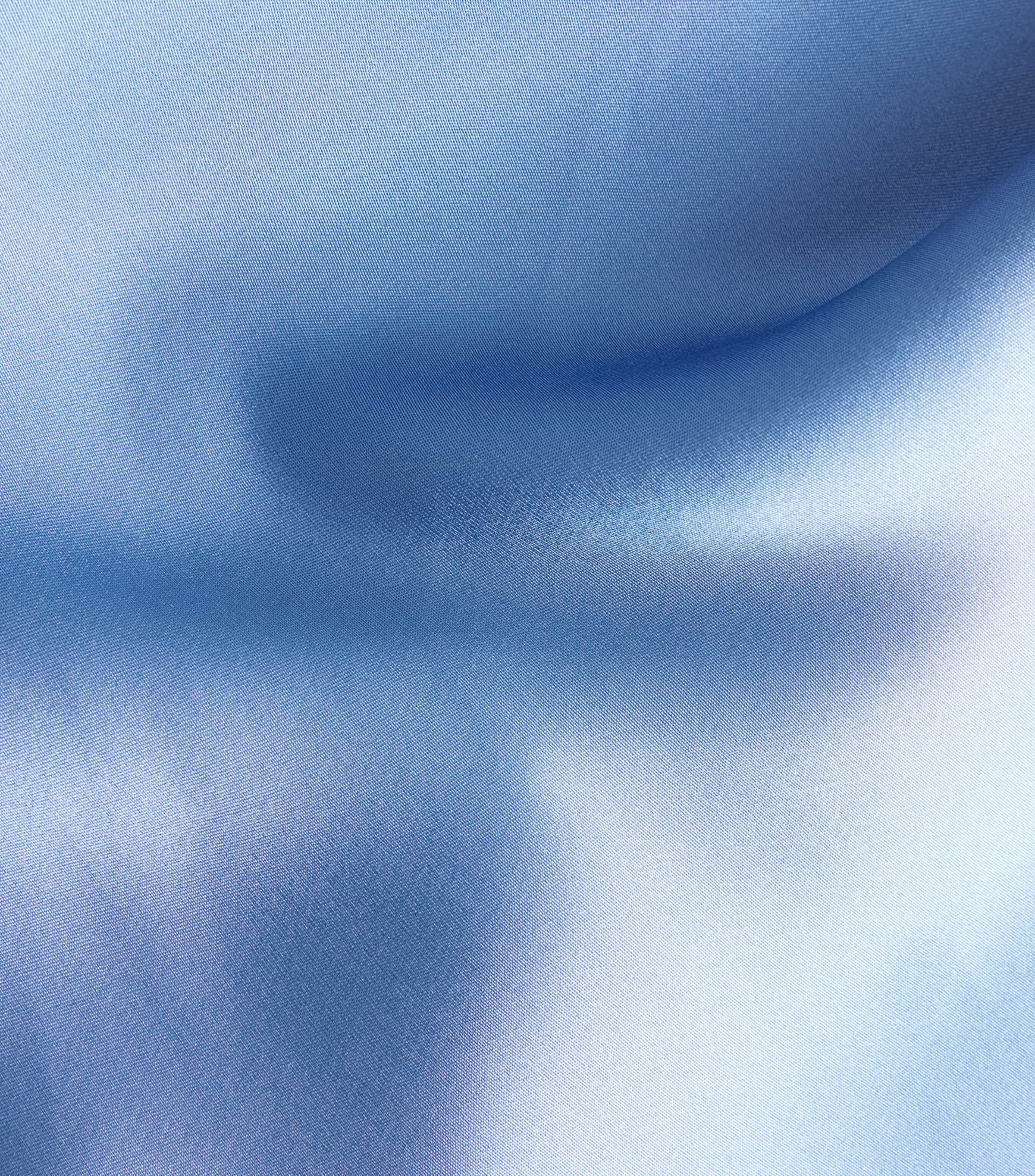ANINE BING Blue Silk Bar Midi Skirt | Harrods AU