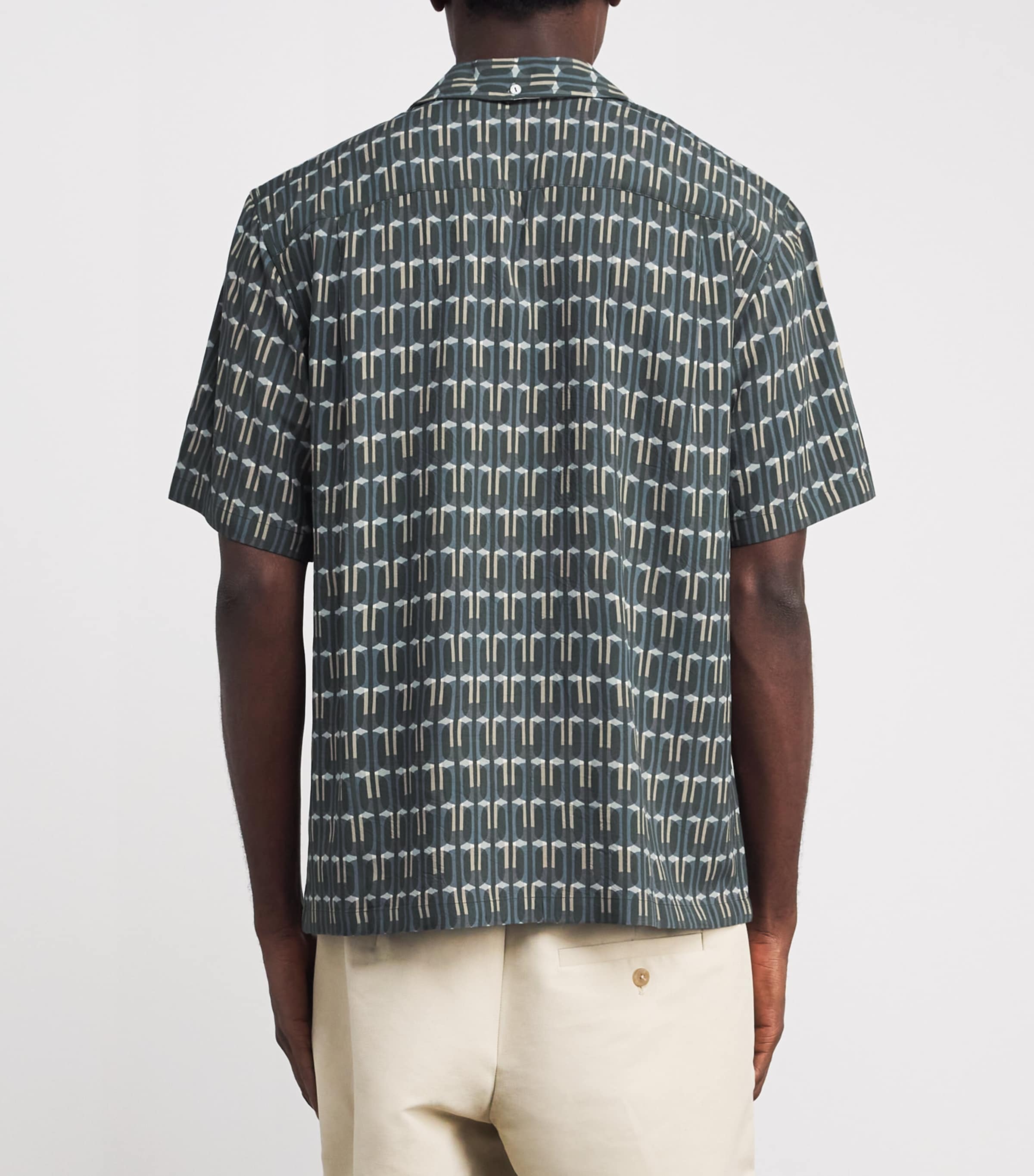 Rag & Bone Grey Printed Shirt | Harrods UK