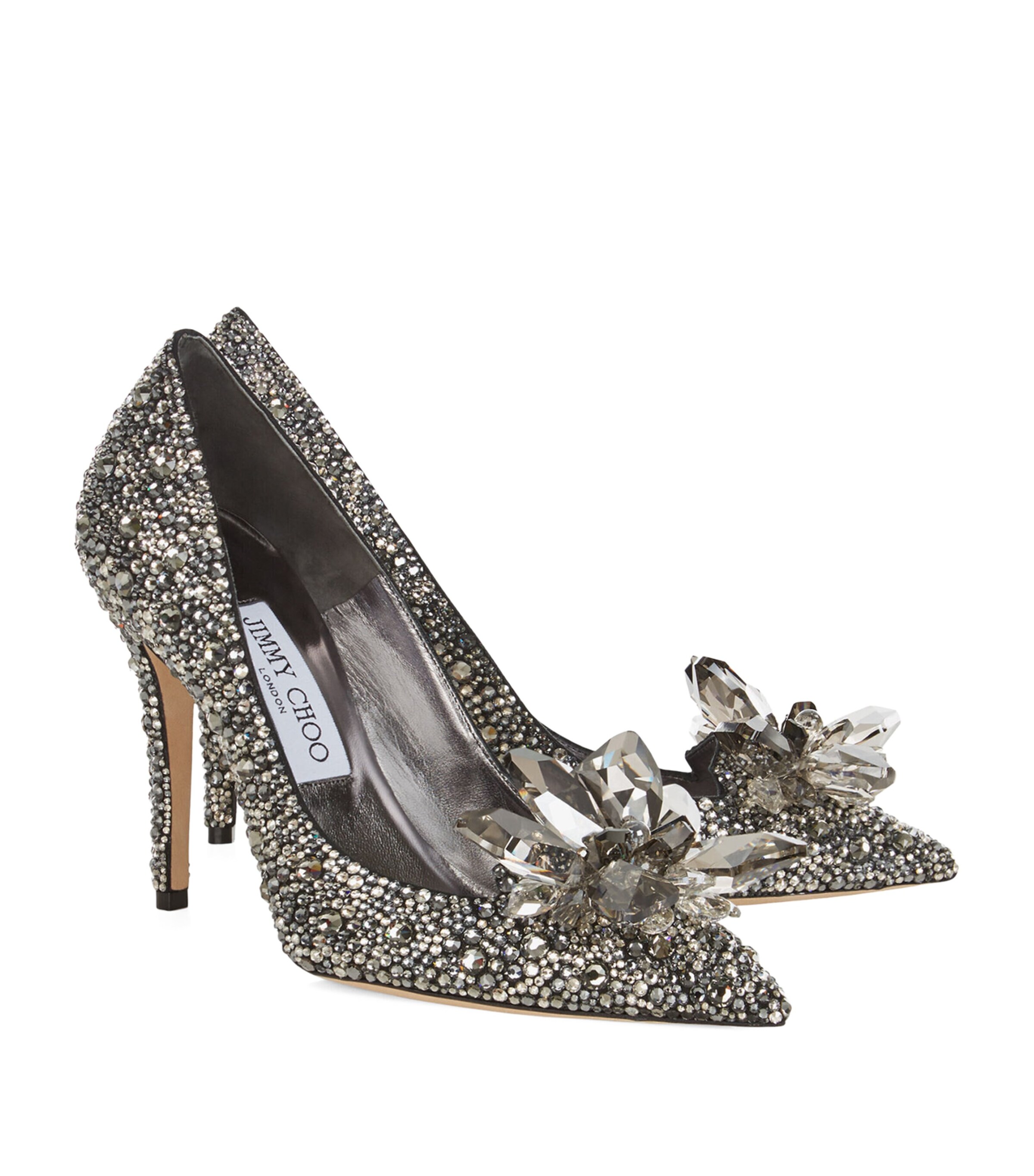 Jimmy Choo Alia 85 Crystal Pumps | Harrods UK