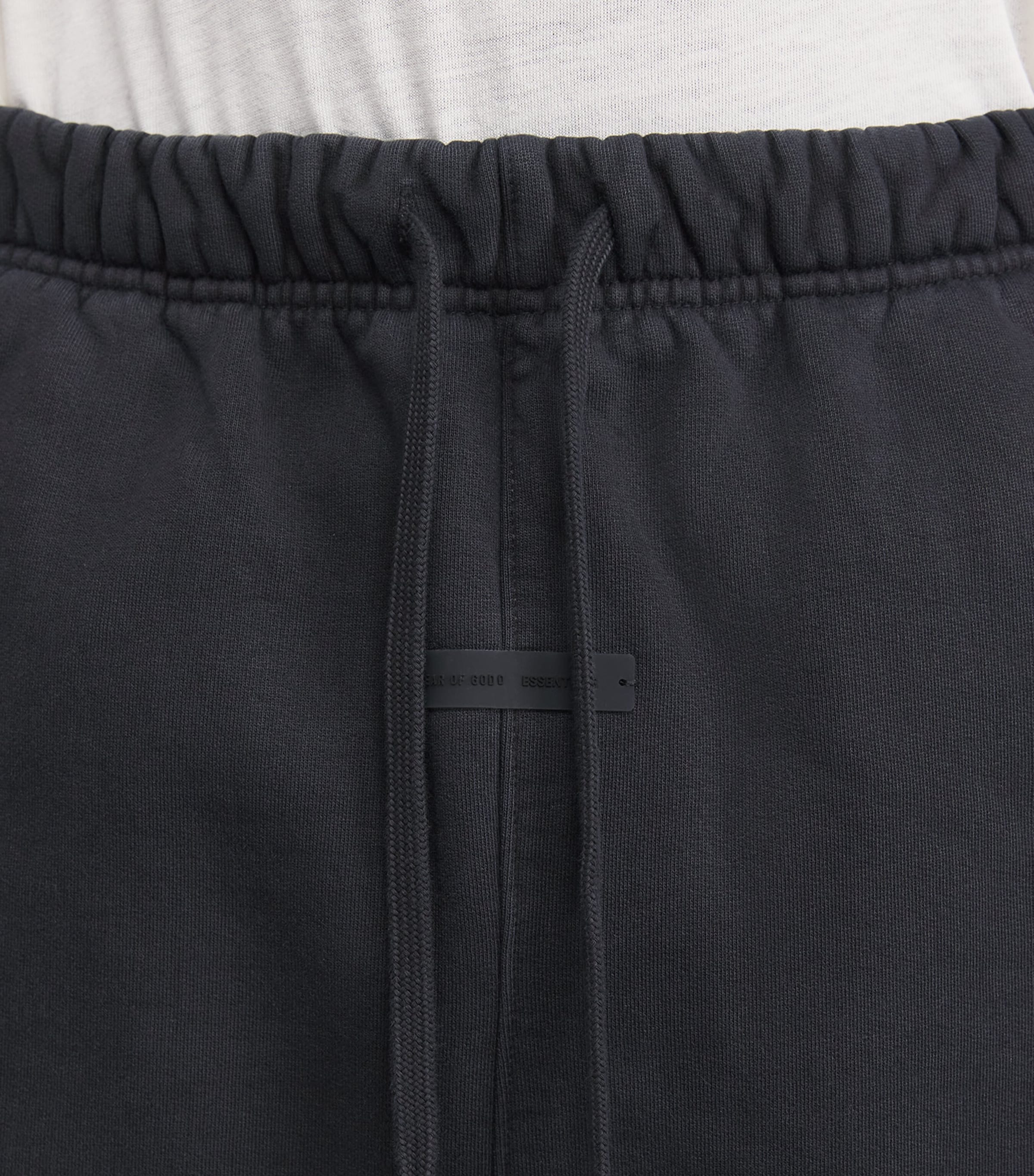 Fear Of God Black Cotton Fleece Sweatpants | Harrods UK