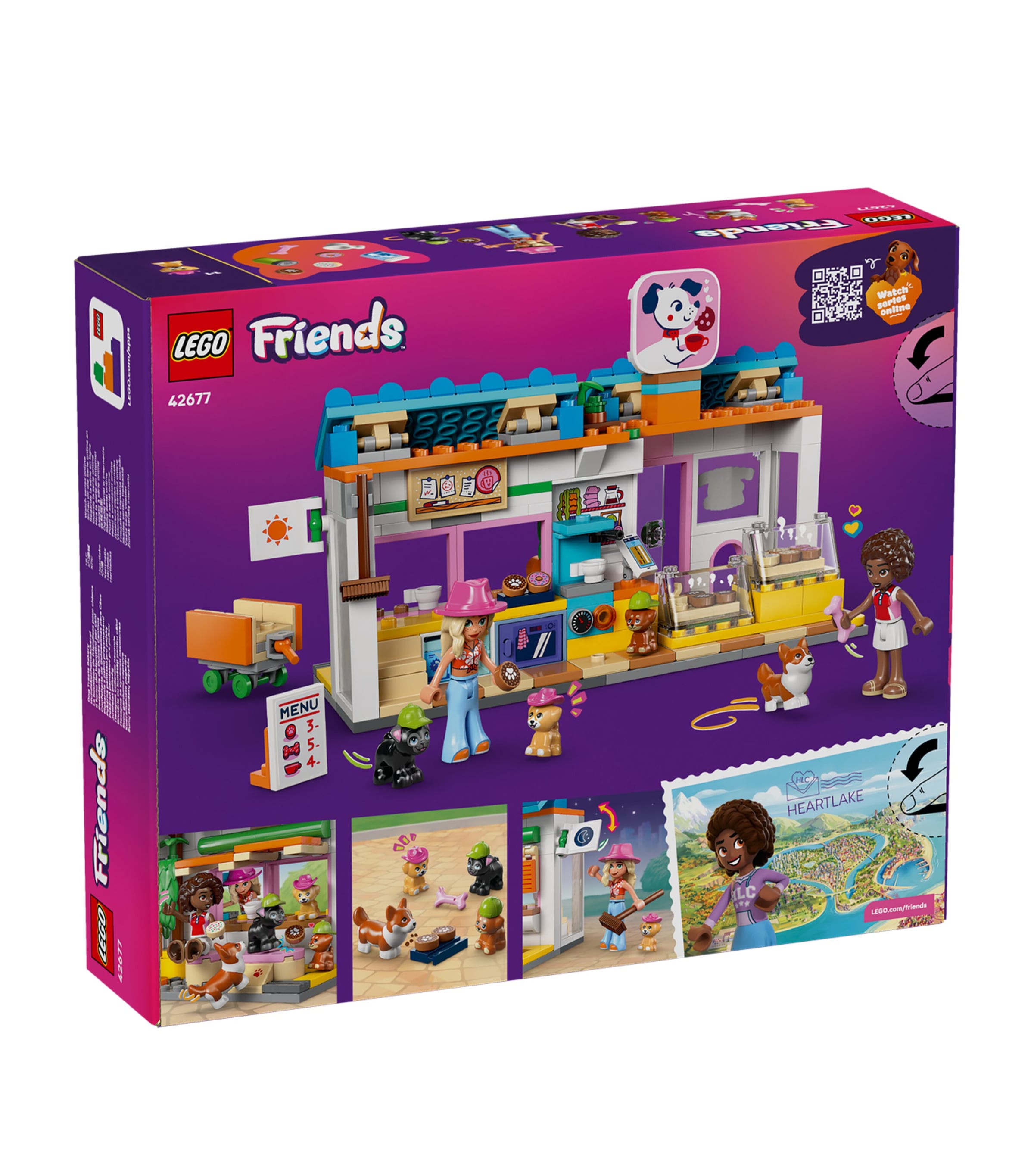 Lego LEGO Friends Dog Treats Bakery Shop 42677 | Harrods FR