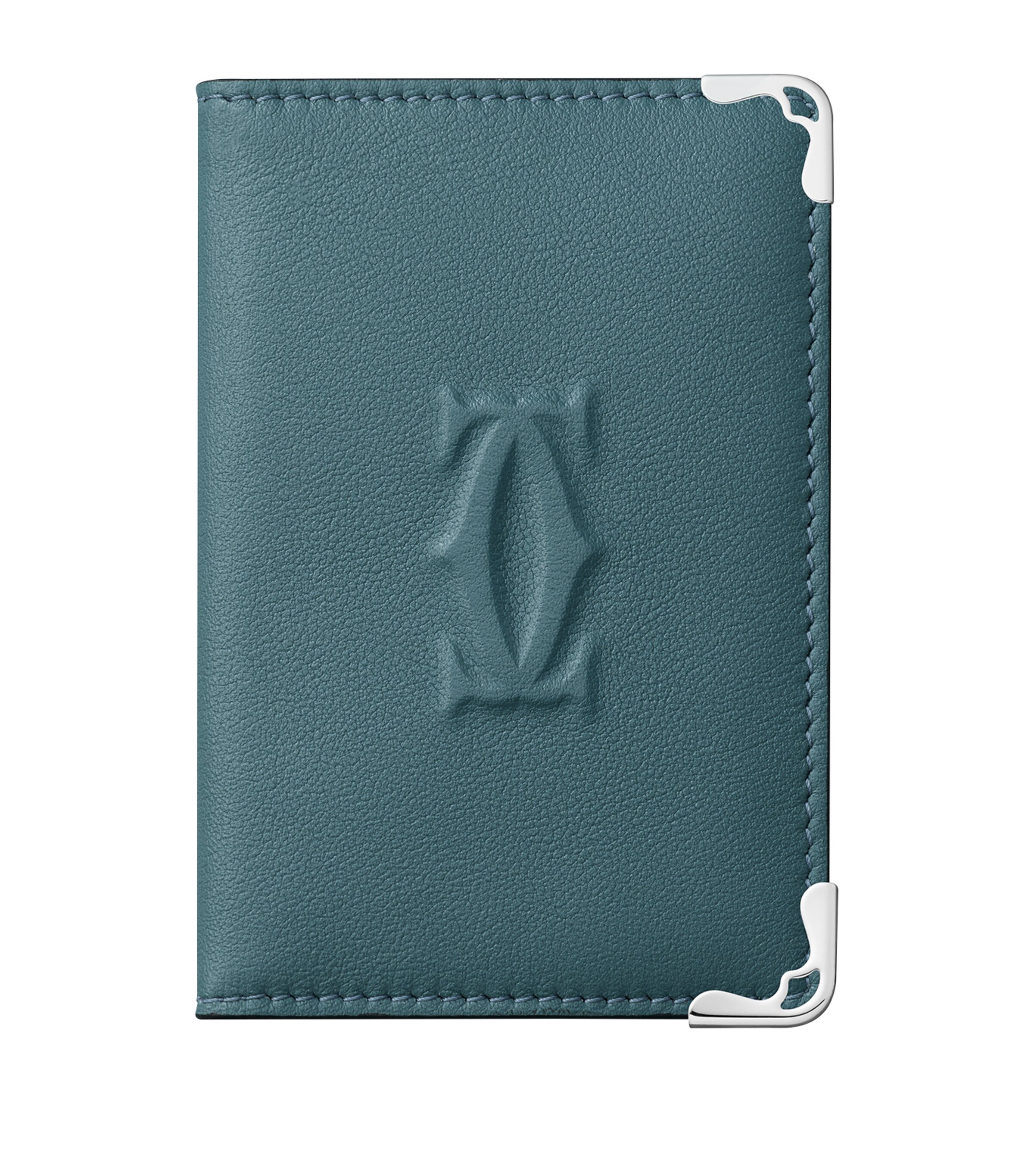 Cartier Grey Must De Cartier Bifold Card Holder | Harrods UK