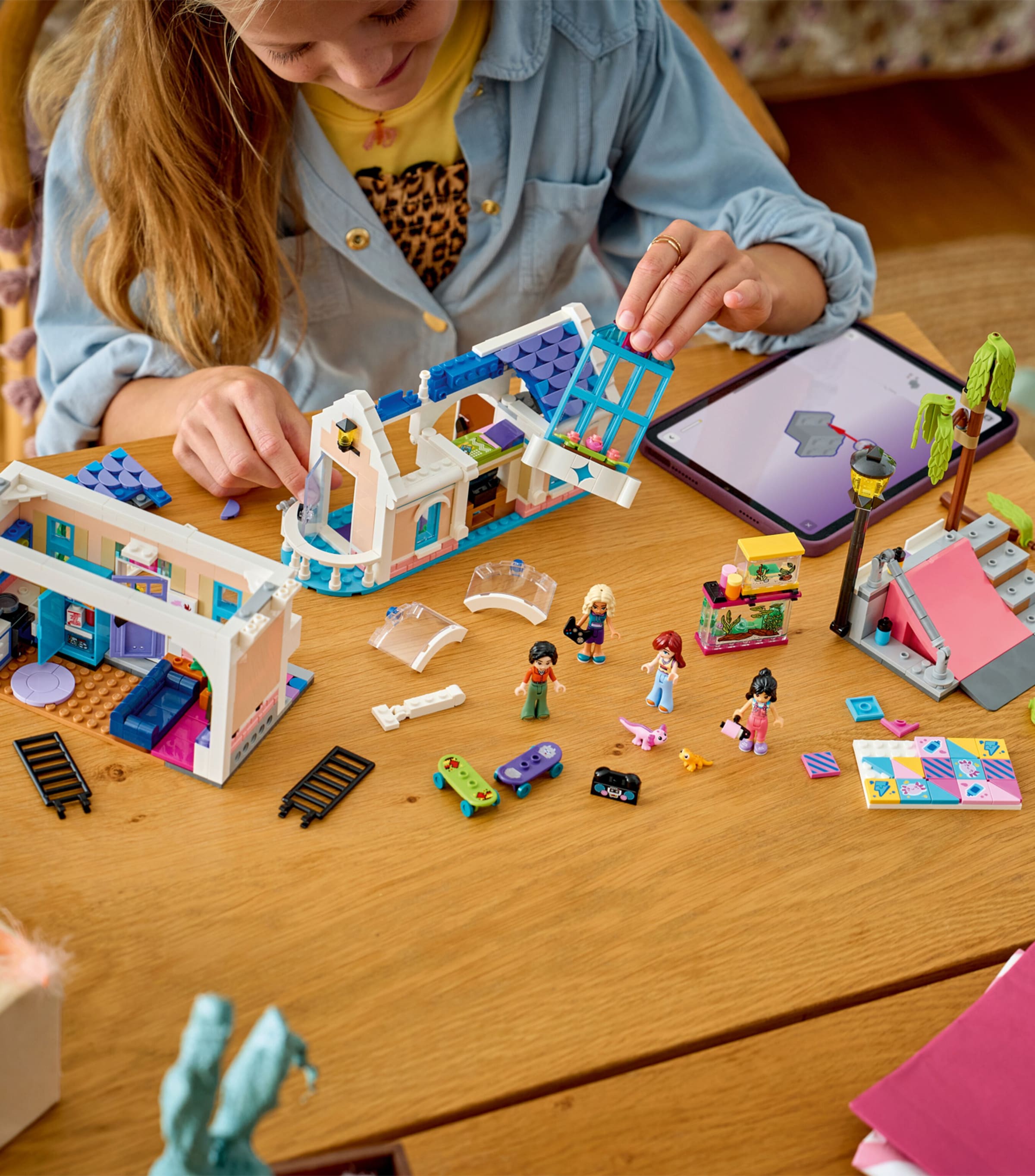 Lego LEGO Friends Liann’s Family House Building Toy 42687 | Harrods AE