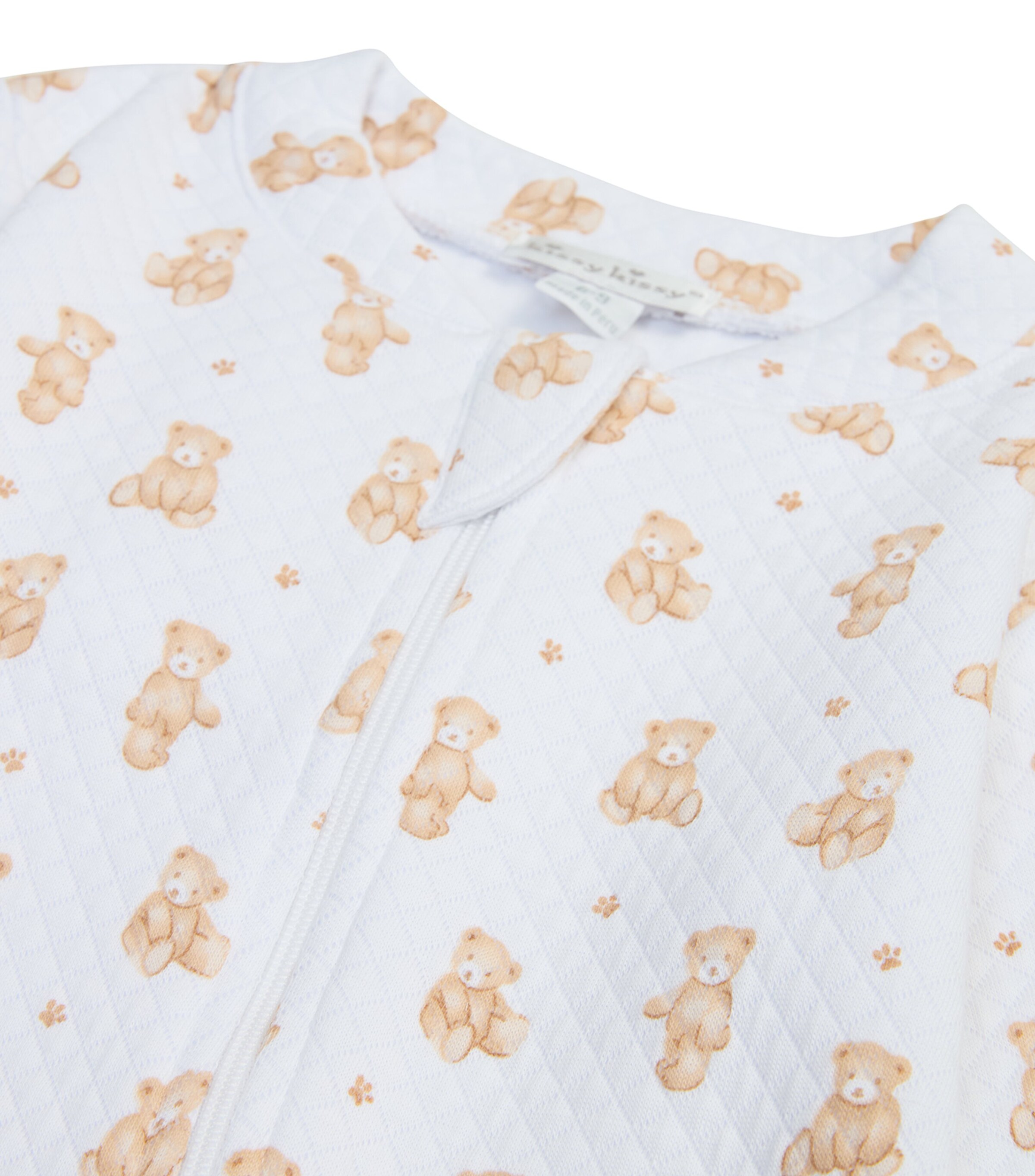 Kissy Kissy Brown Pima Cotton Teddy Bear All-In-One (0-9 Months ...