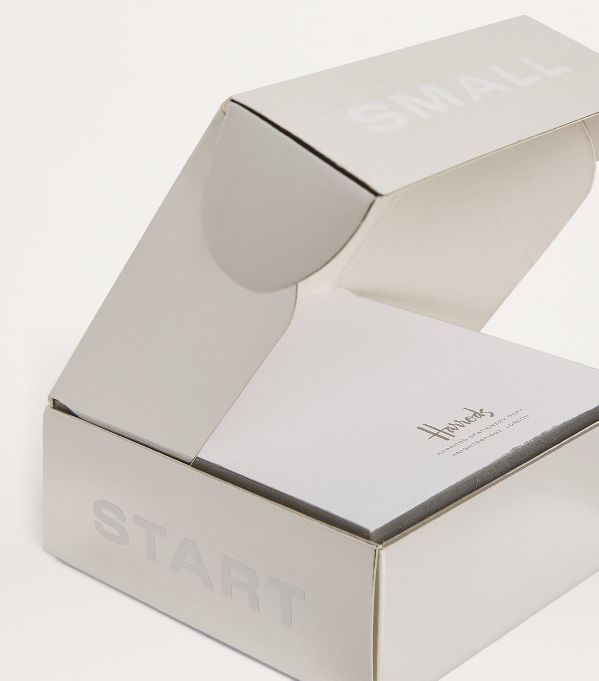 Harrods Silver Logo Memo Block | Harrods TH