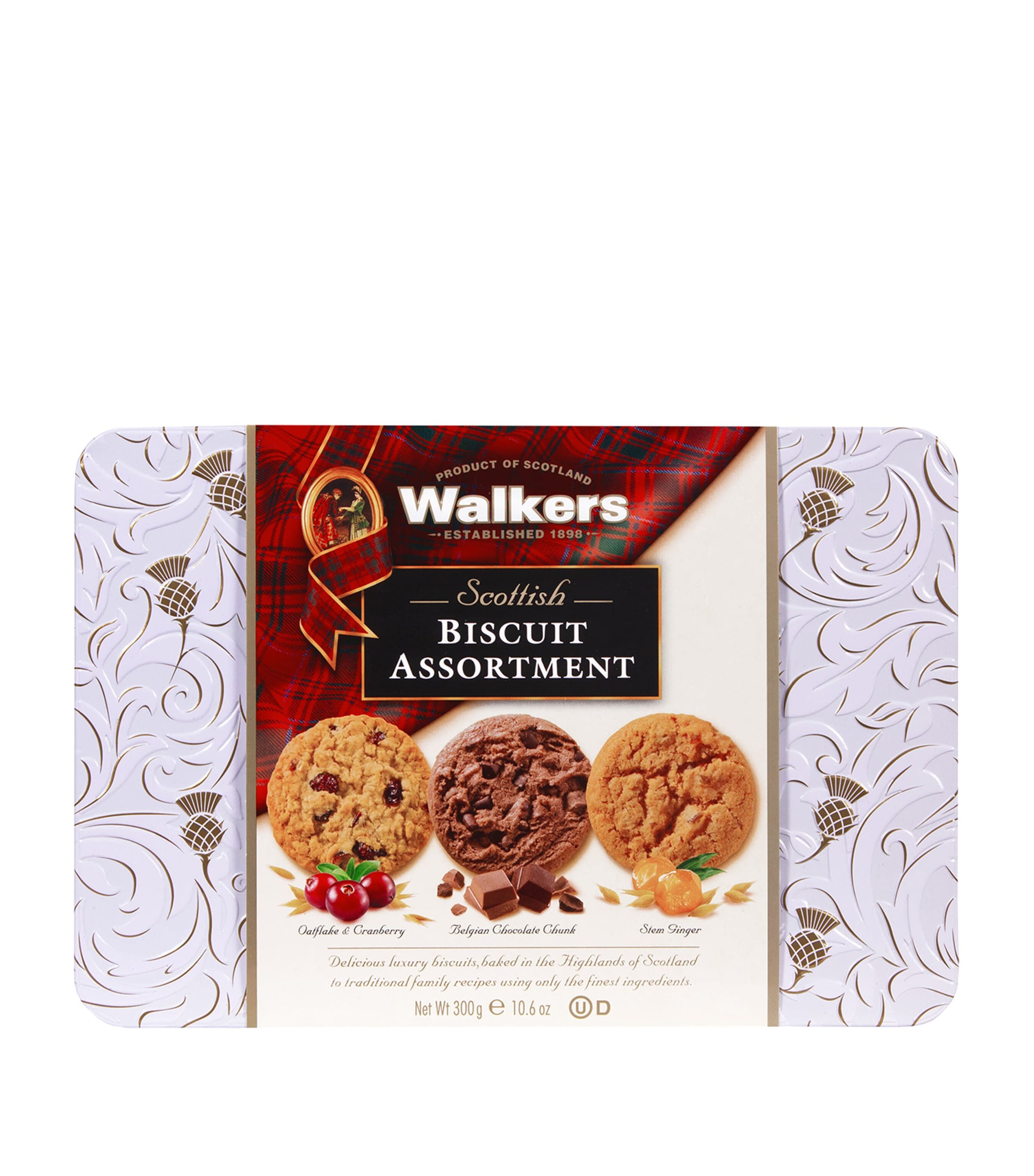 Walkers Scottish Biscuit Assortment Tin (300g) | Harrods UK