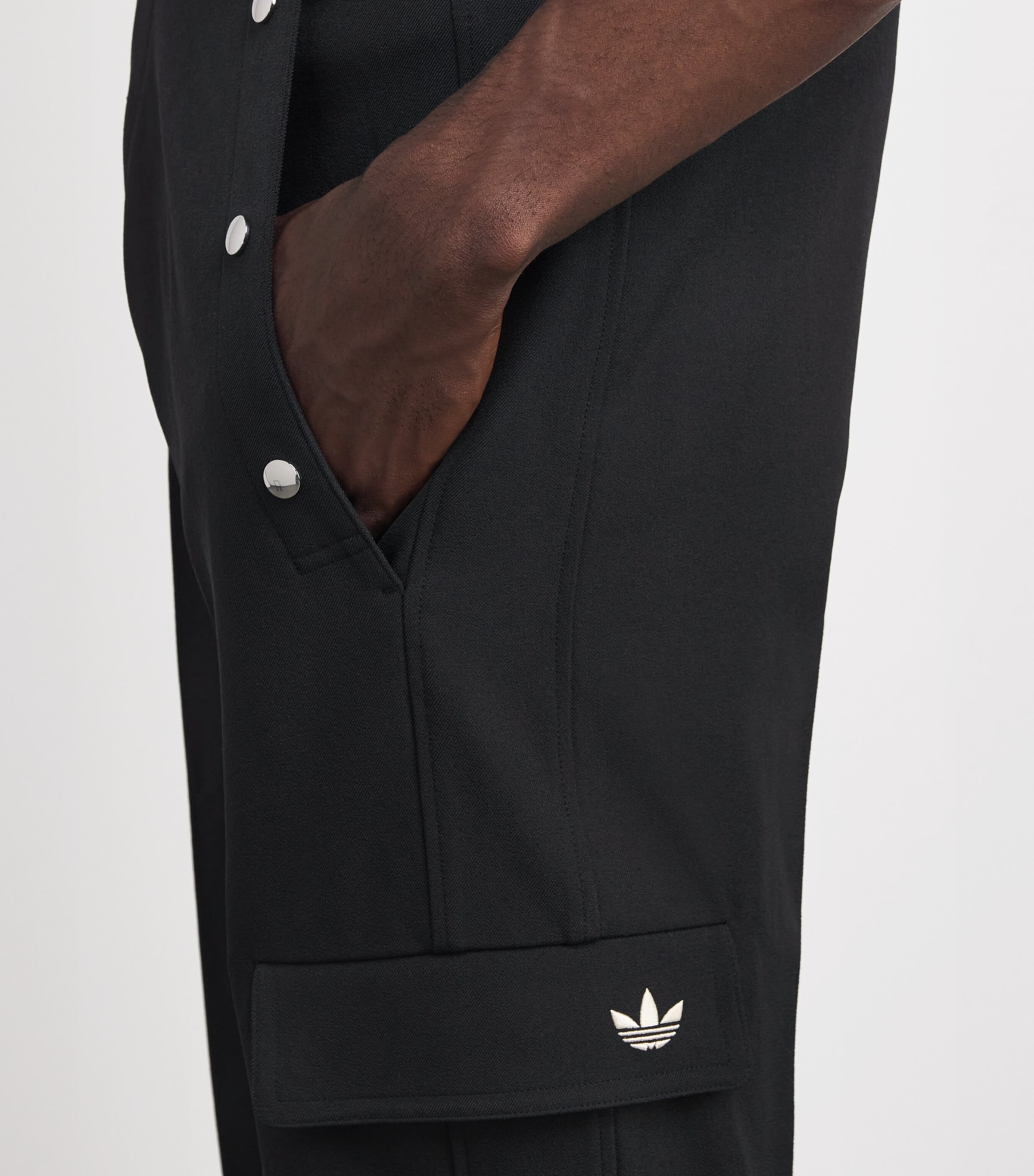 adidas Black x Wales Bonner Popper Trousers | Harrods US