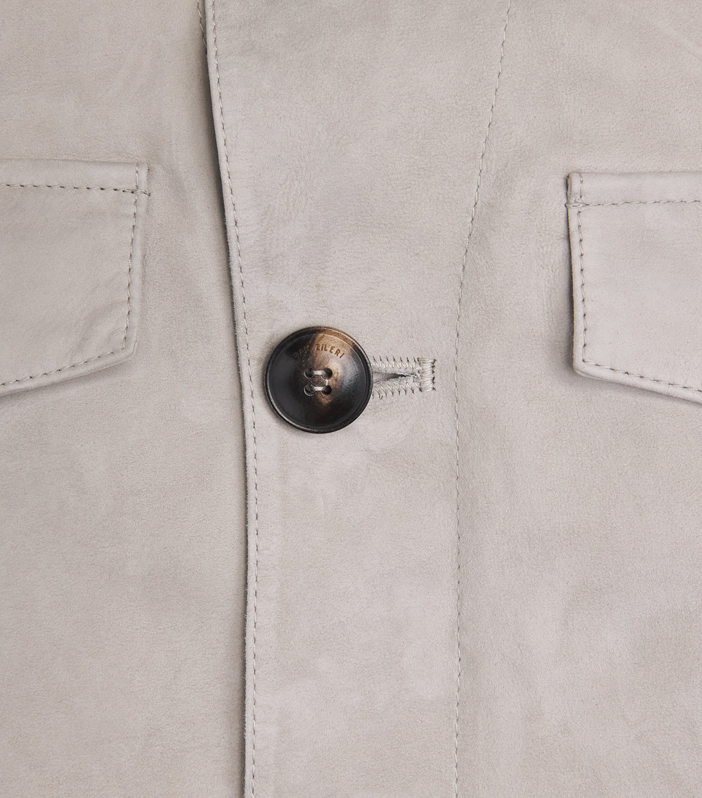 Pal Zileri Grey Suede Field Jacket | Harrods CA