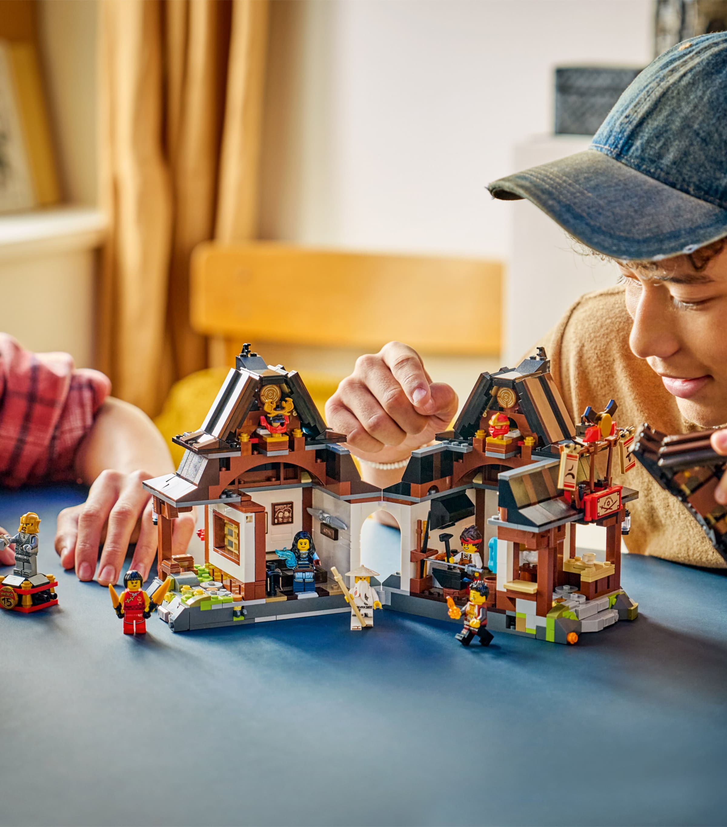 Lego LEGO NINJAGO Four Weapons Blacksmith 15th Anniversary 71858 ...