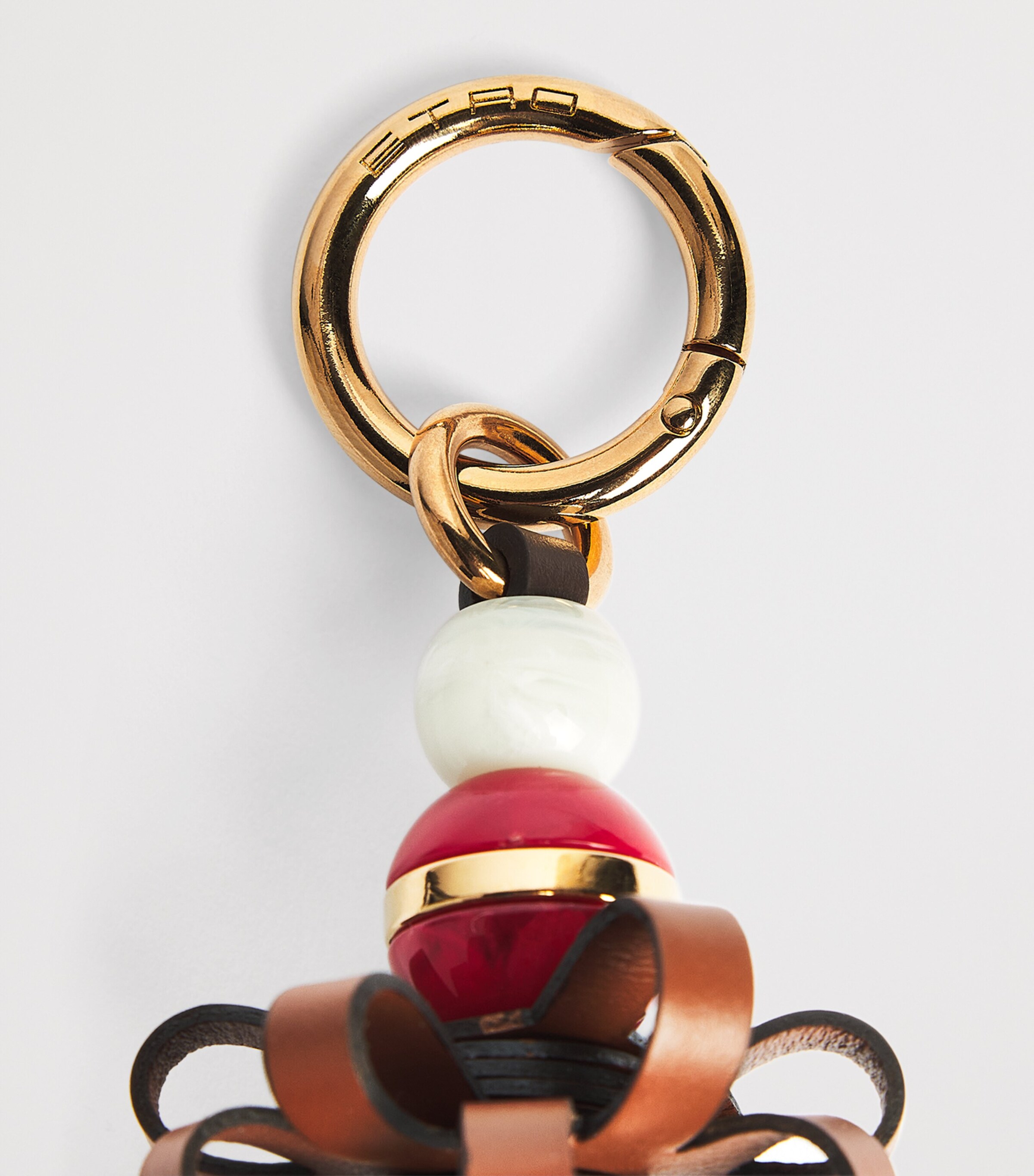 Etro Multi Leather Floral Charm | Harrods UK