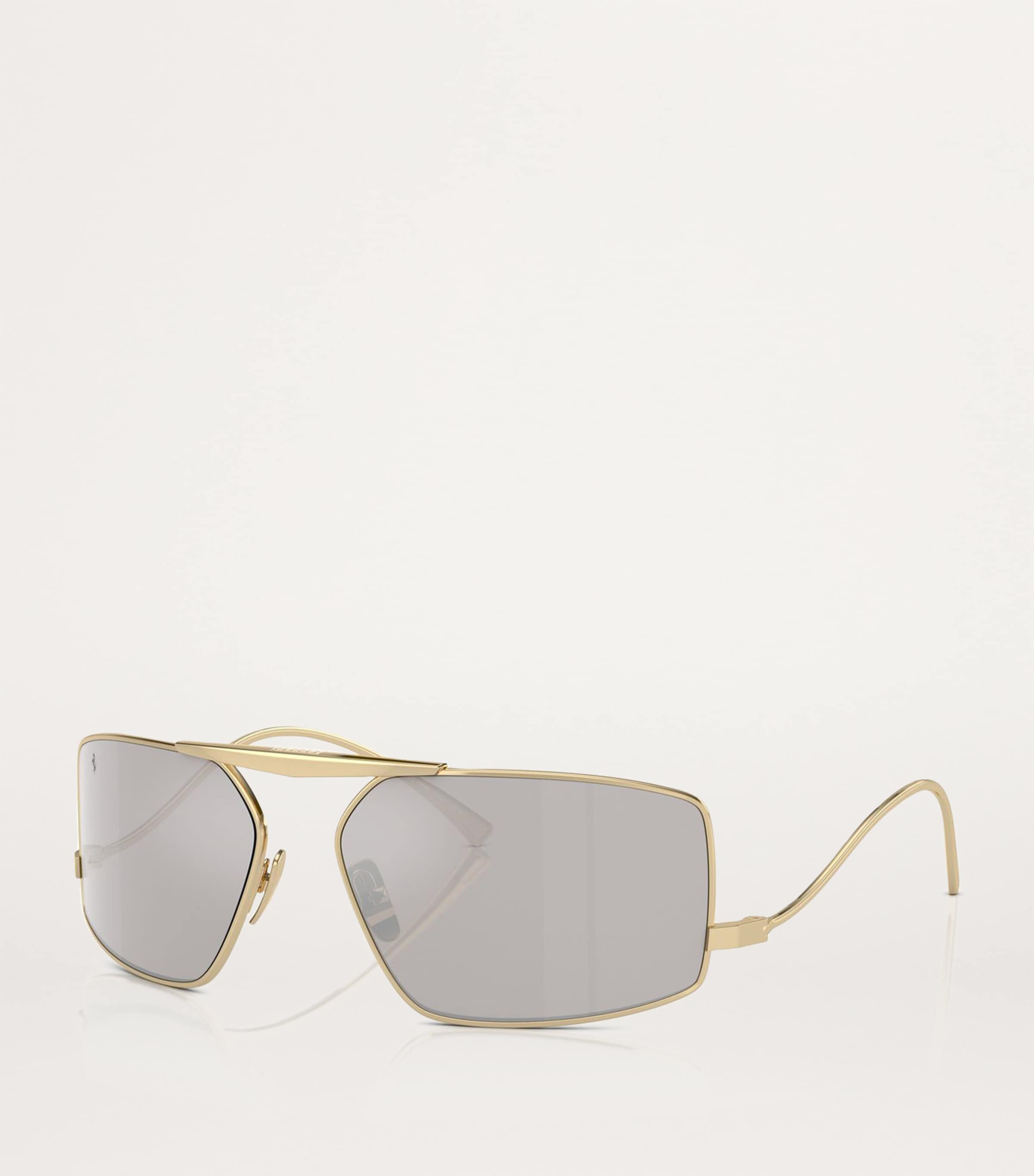 Ferrari Gold Metal FH1008 Sunglasses | Harrods UK