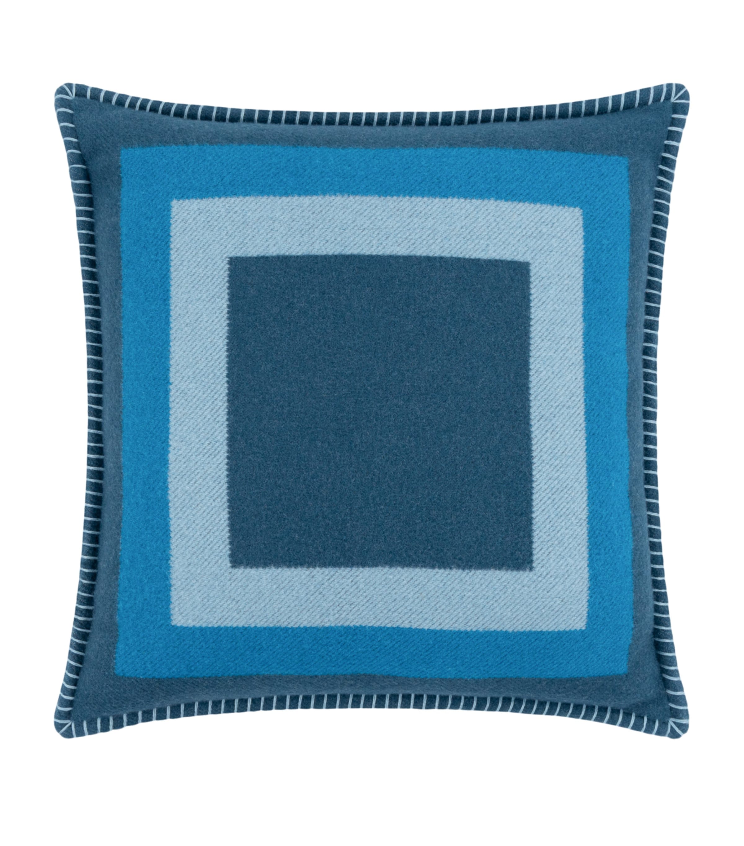 Begg x Co Lambswool-Cashmere Valatzu Josef Cushion (51cm x 51cm ...