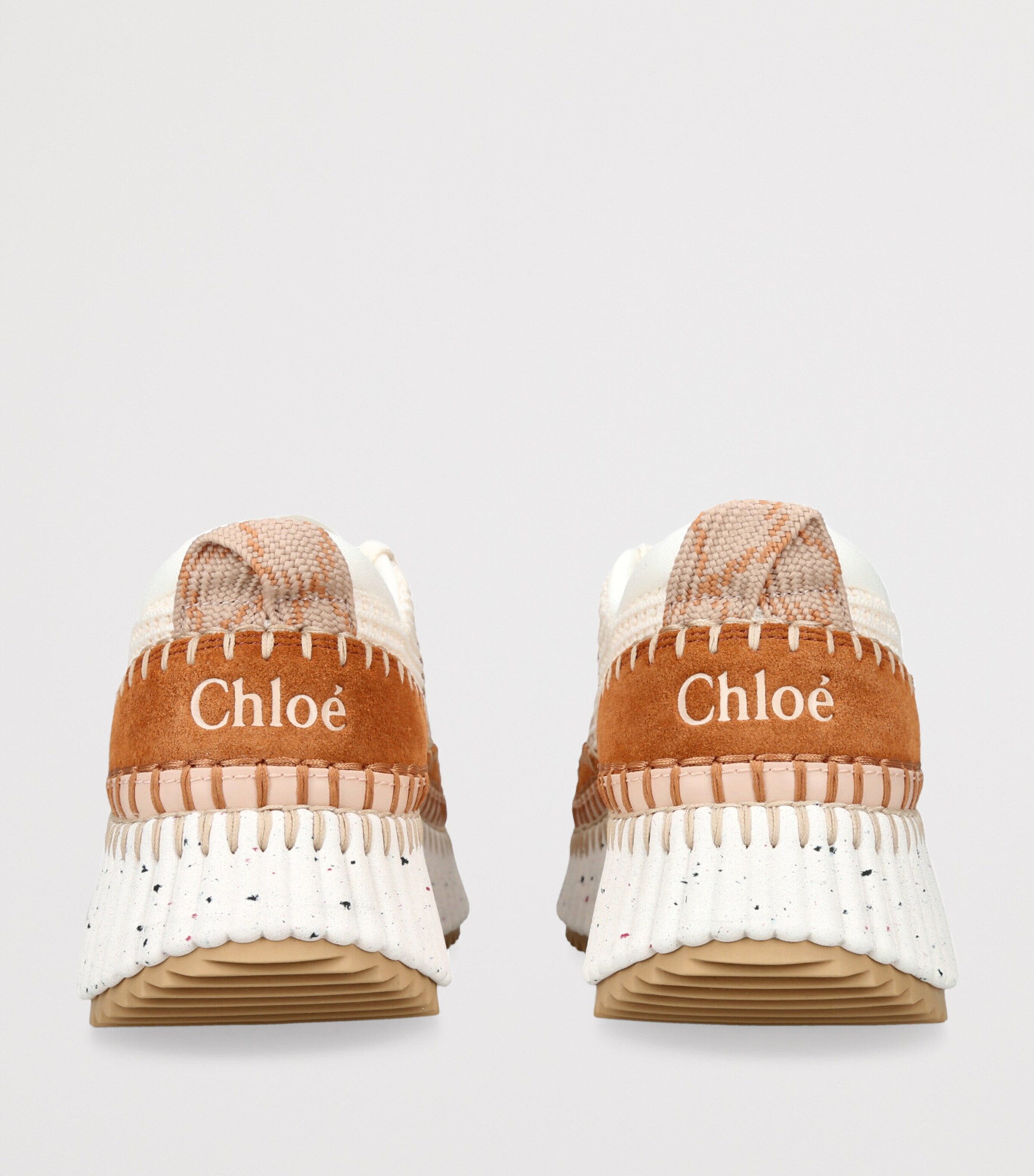 Chloé Brown Nama Runner Sneakers | Harrods HK