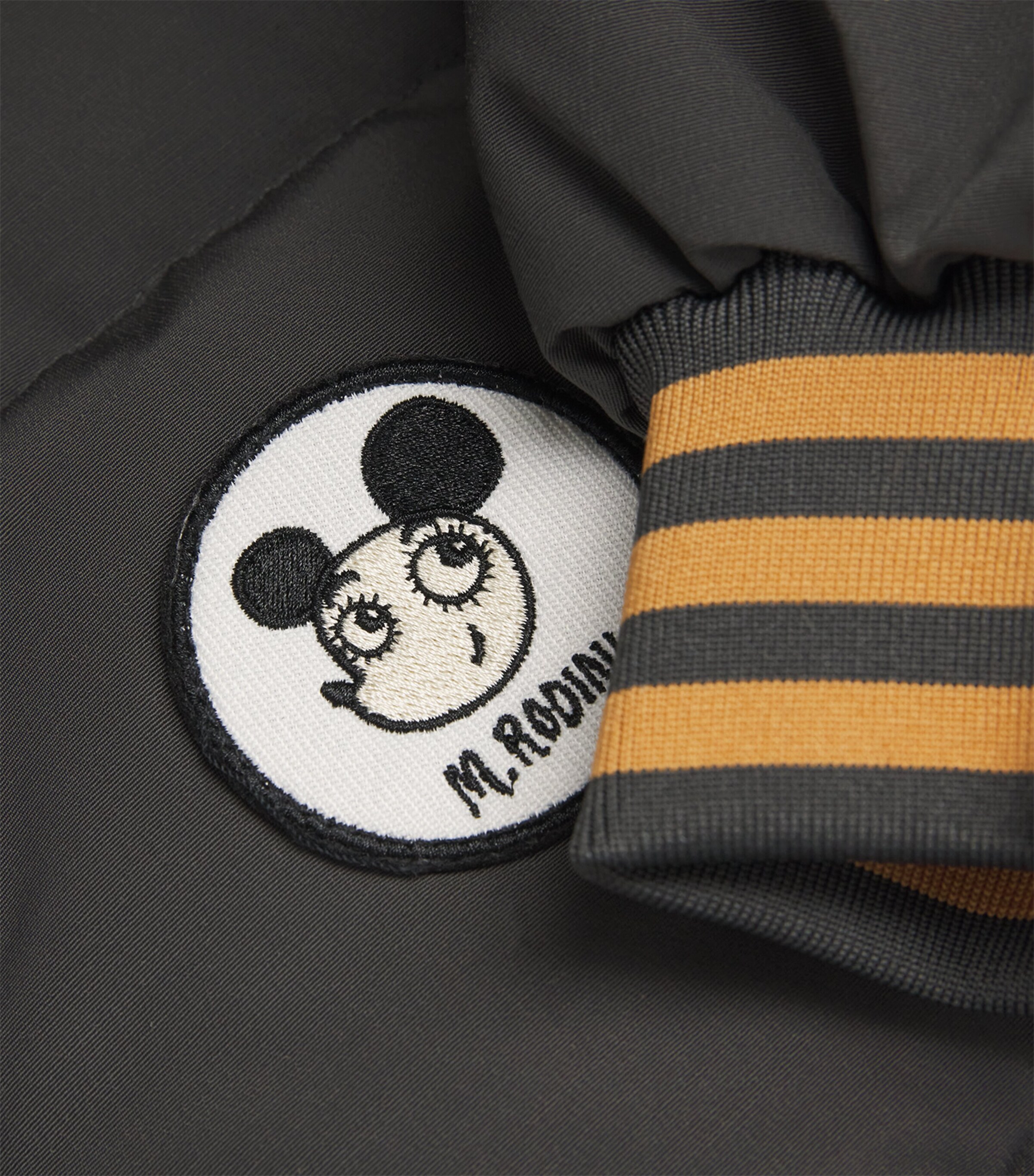Mini Rodini Black Ritzratz Patch Puffer Jacket (3-11 Years) | Harrods DE