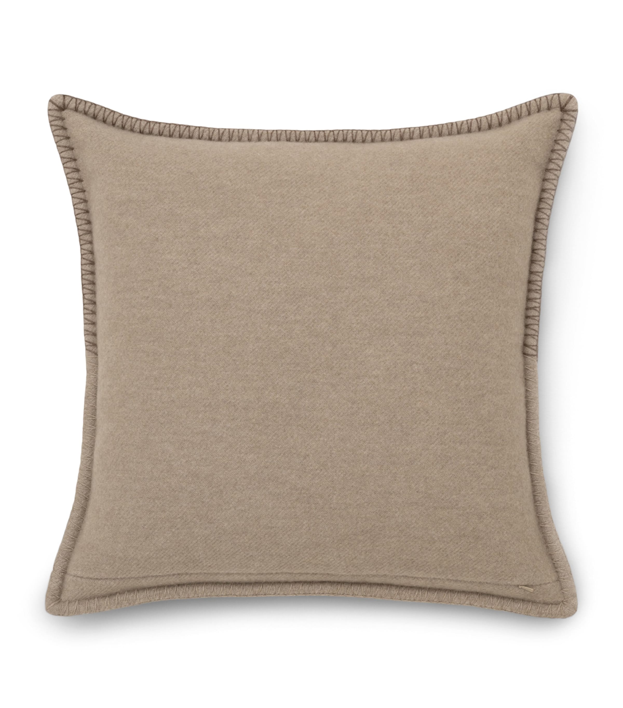 Begg x Co Lambswool-Cashmere Valatzu Chequers Cushion (51cm x 51cm ...
