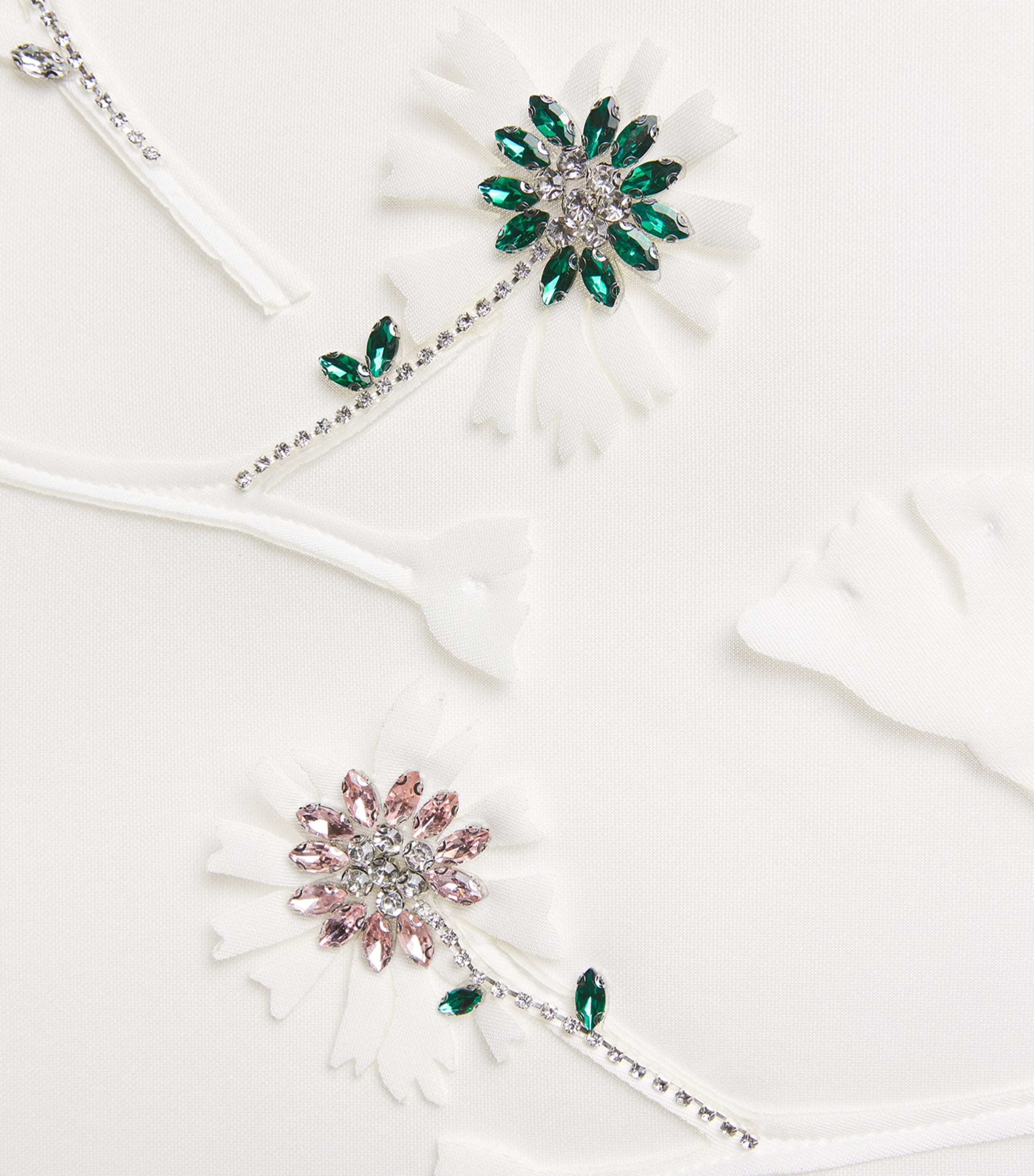 JESSIE AND JAMES White Embellished Spring In Step Dress (3-8 Years ...