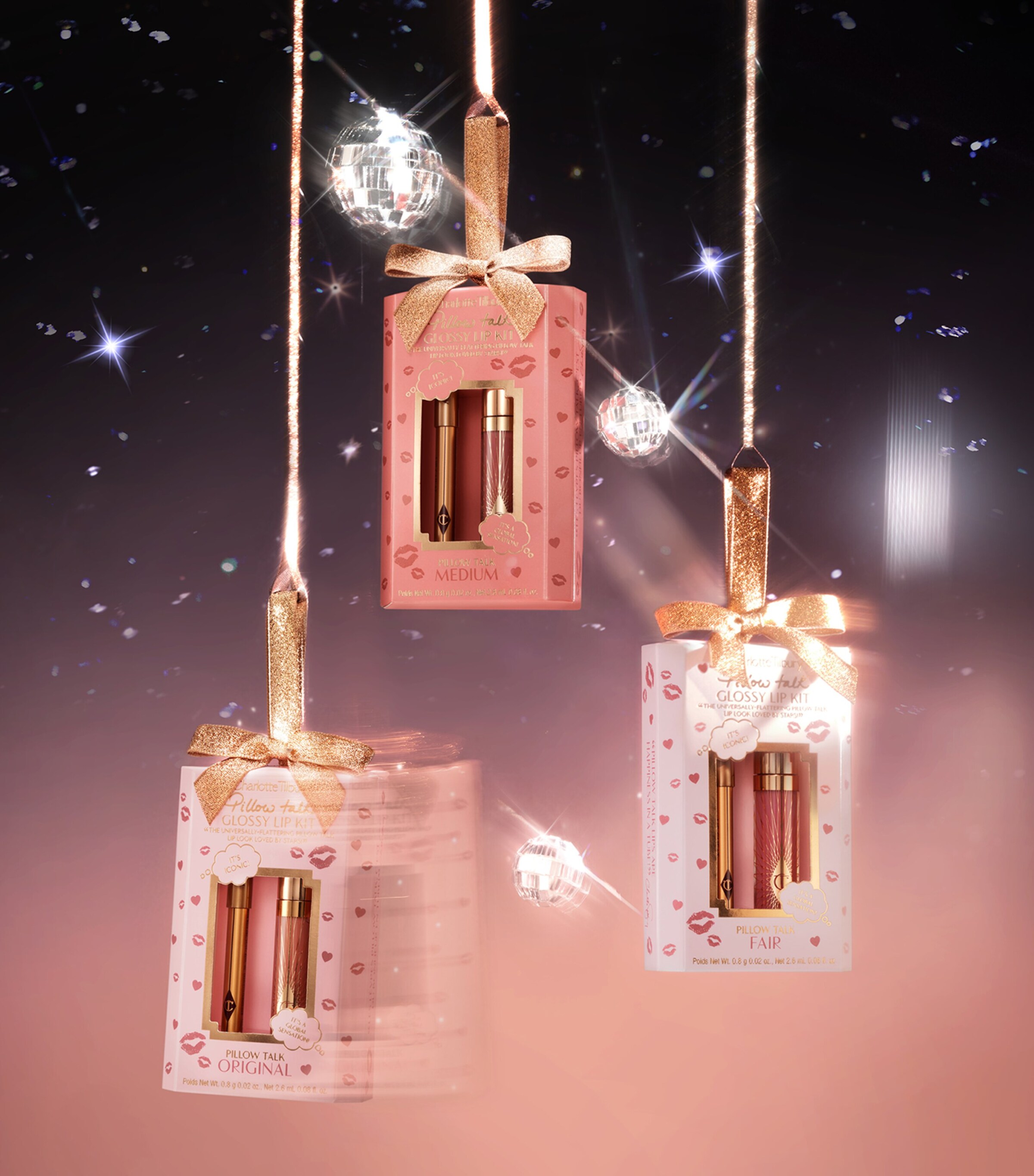 Charlotte Tilbury Pillow Talk Glossy Lip Kit - Fair | Harrods AU