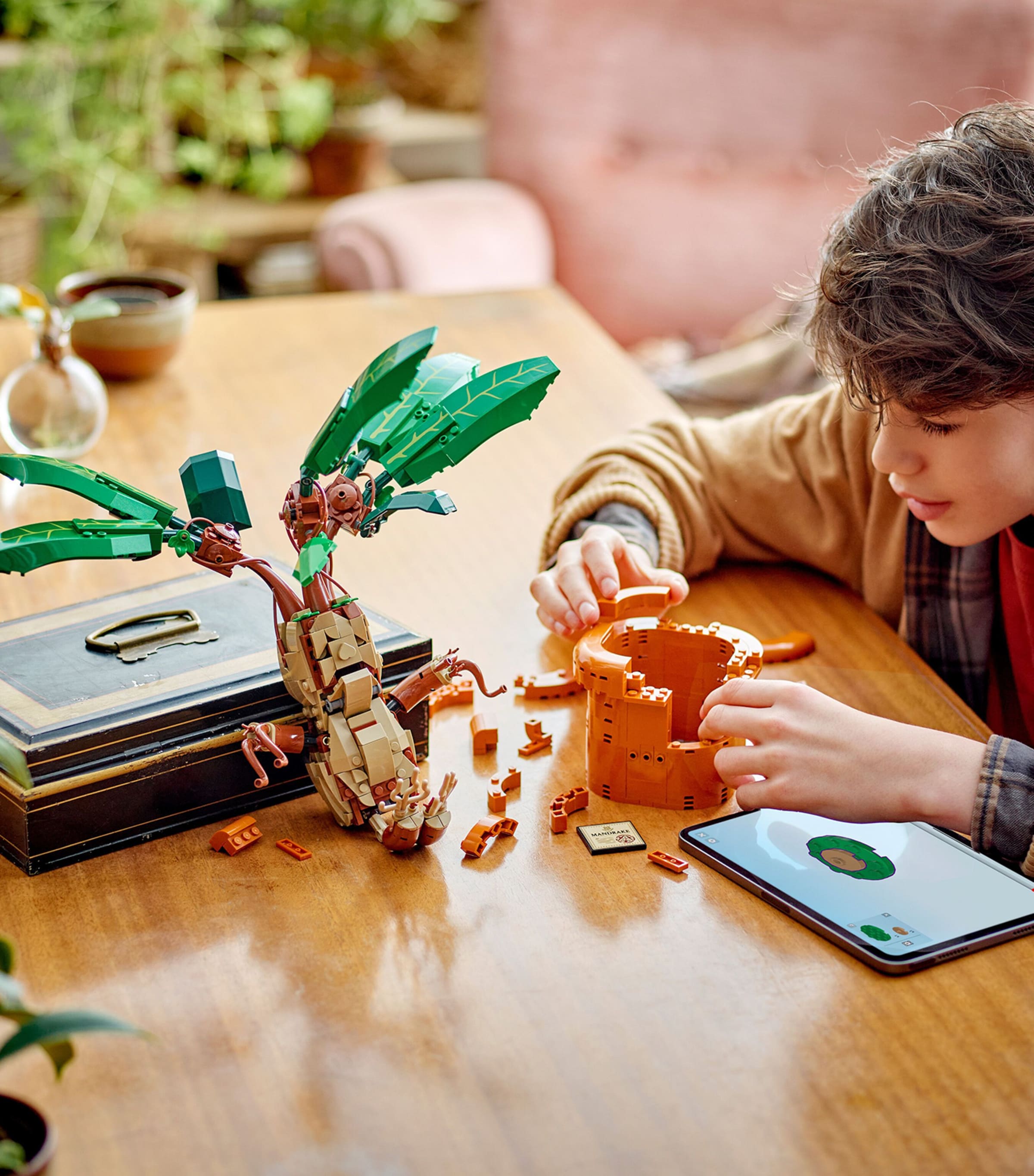 Lego Harry Potter Mandrake Magical Plant Toy Figure 76433 | Harrods UK