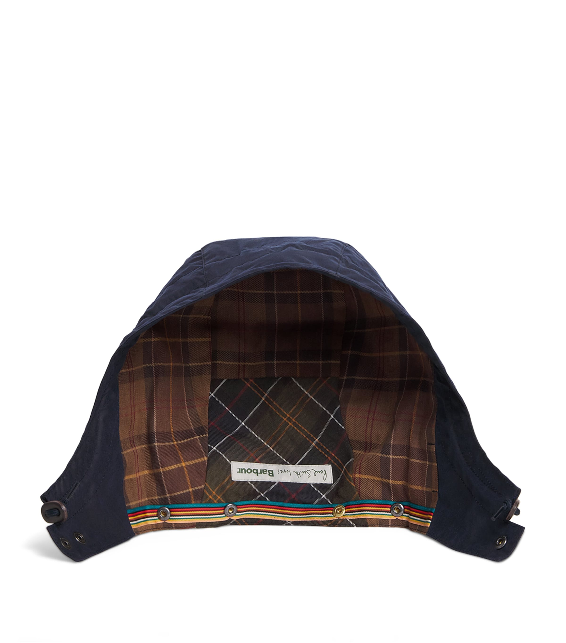 Barbour Navy x Paul Smith Waxed Hood | Harrods US